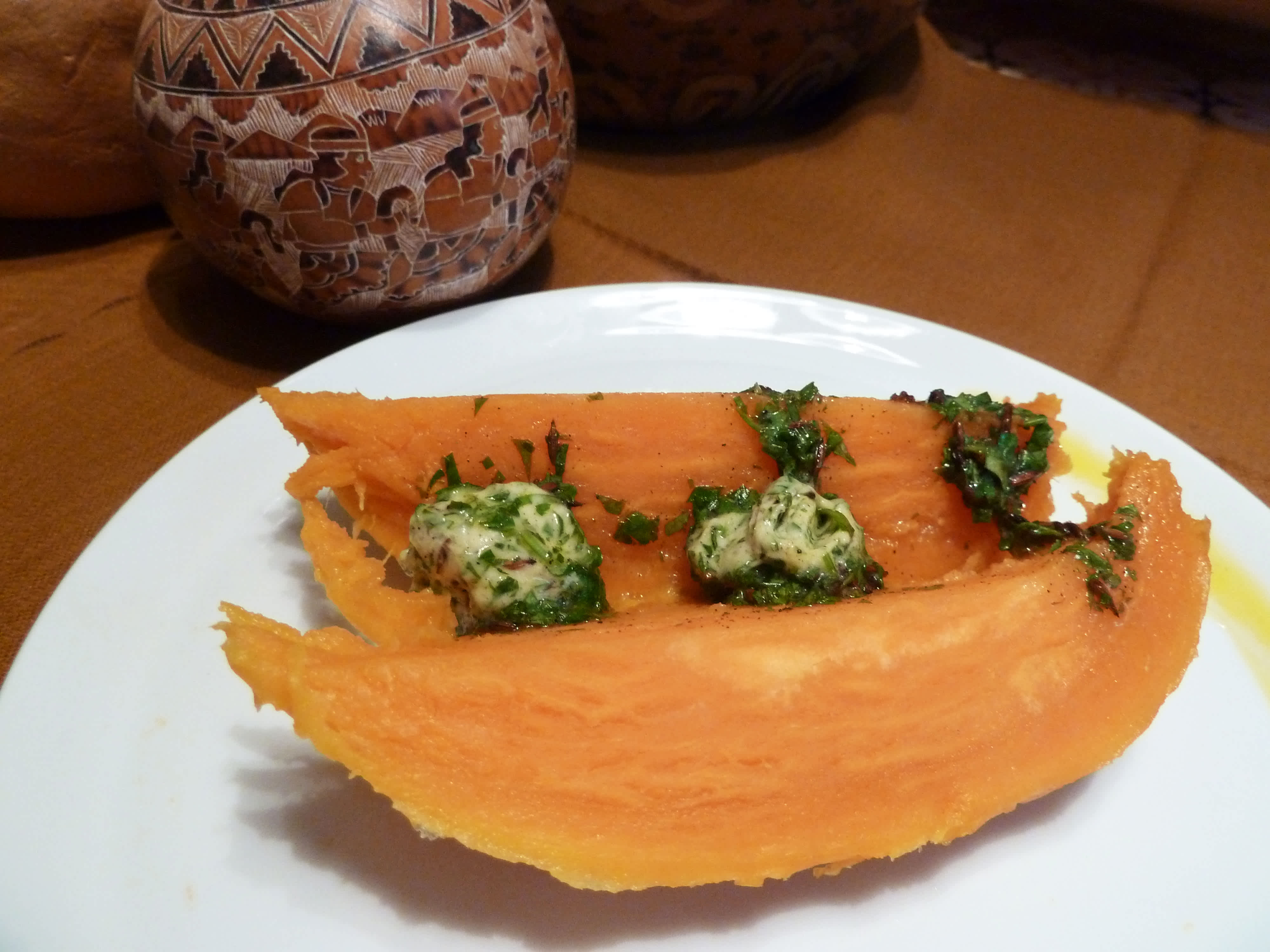 Roasted Batatas With Lime-Cumin Butter Recipe - Food.com