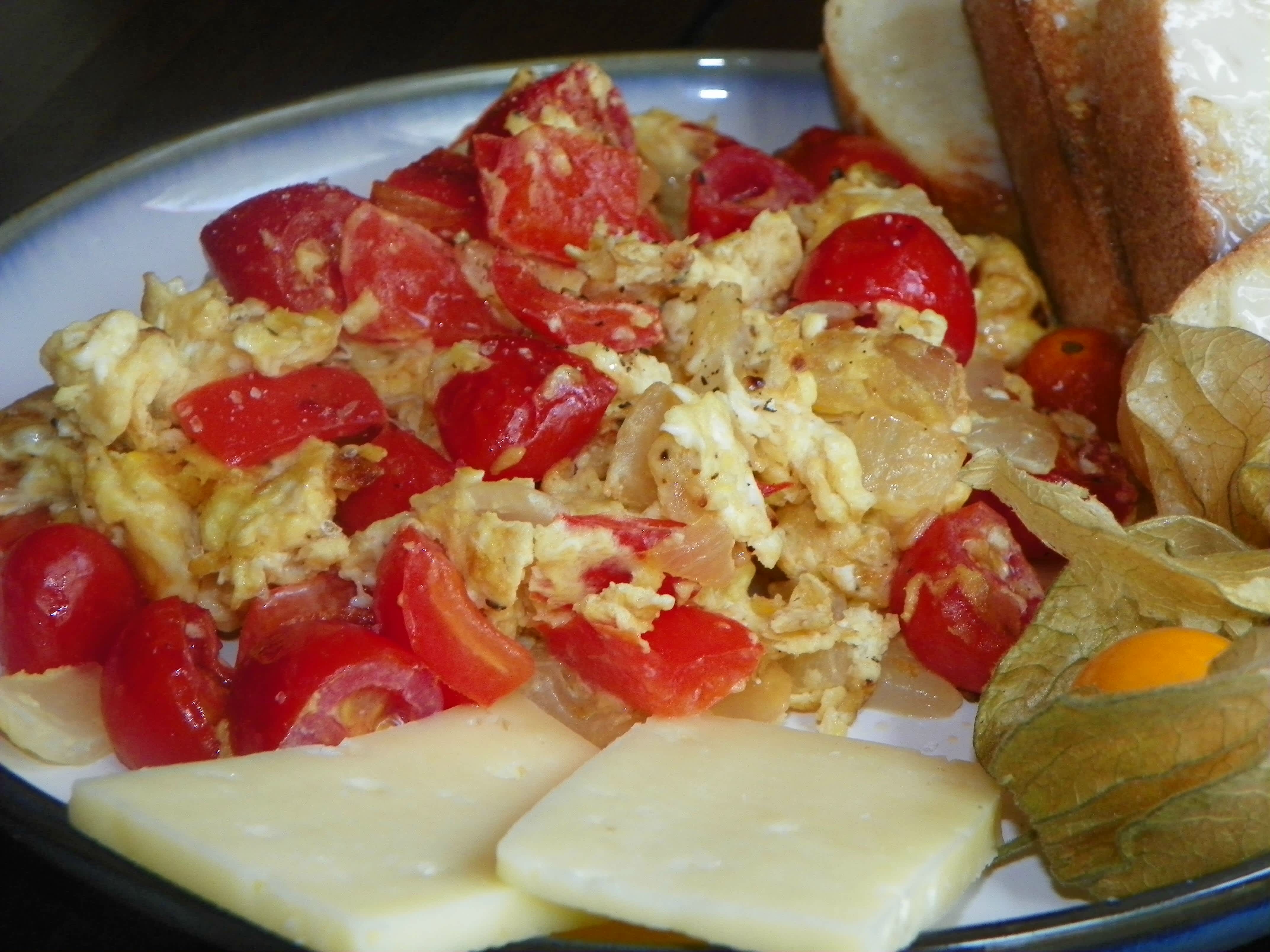 Venezuelan Scrambled Eggs - Perico Venezolano Recipe - Food.com
