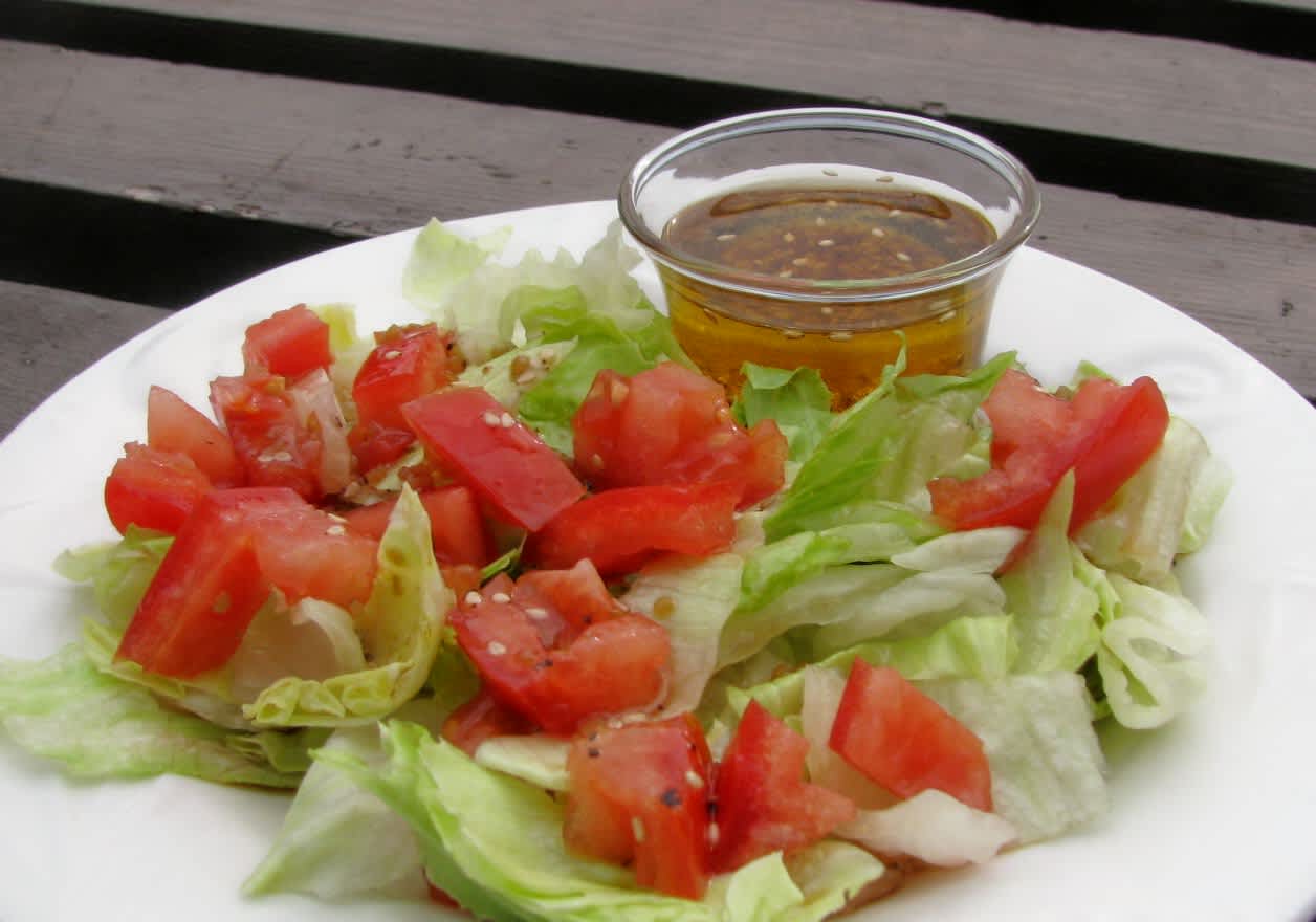 Lunch Lady's Irresistible Asian Salad Dressing Recipe - Food.com