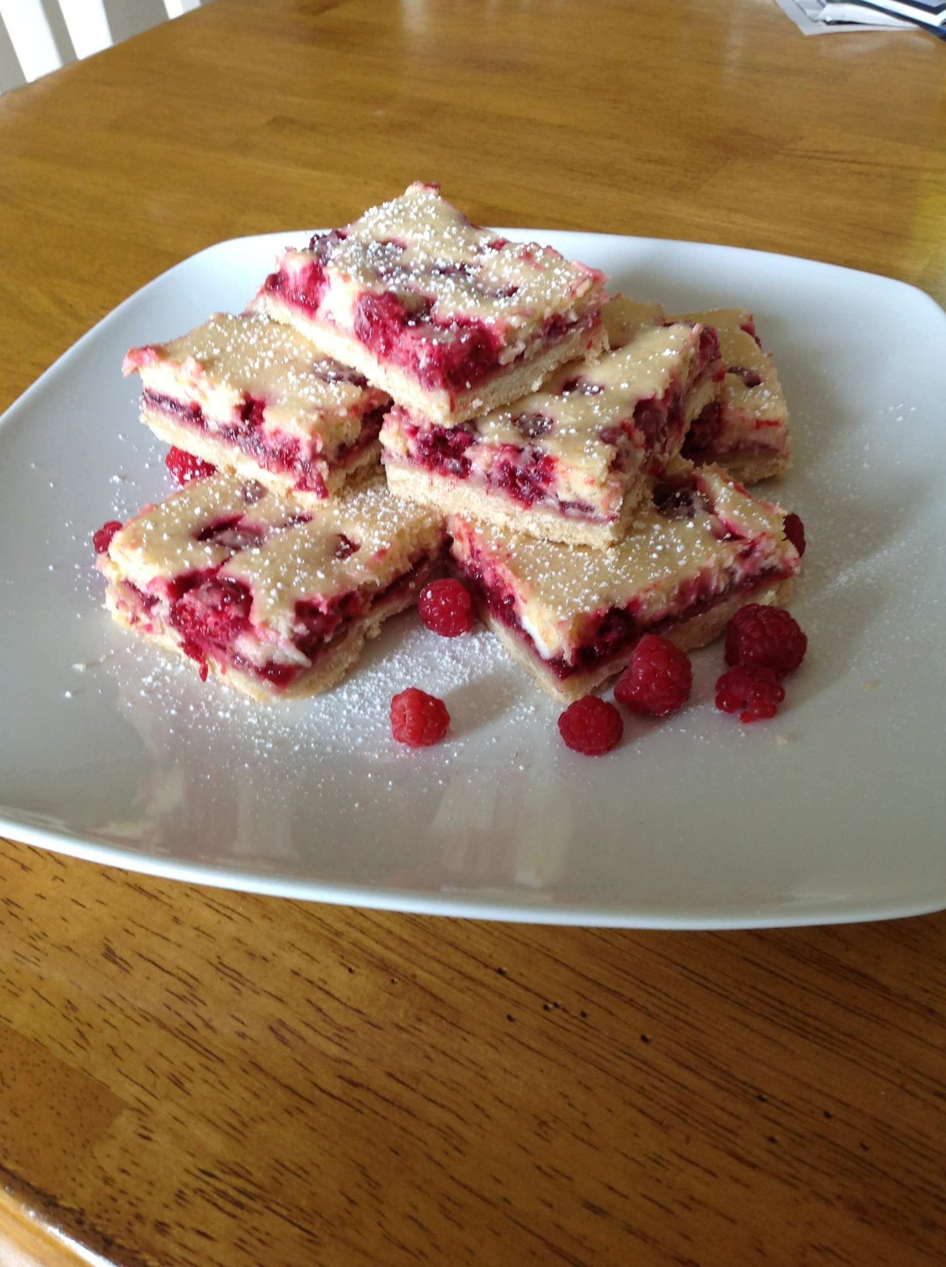 Fresh Raspberry Bars Recipe - Food.com