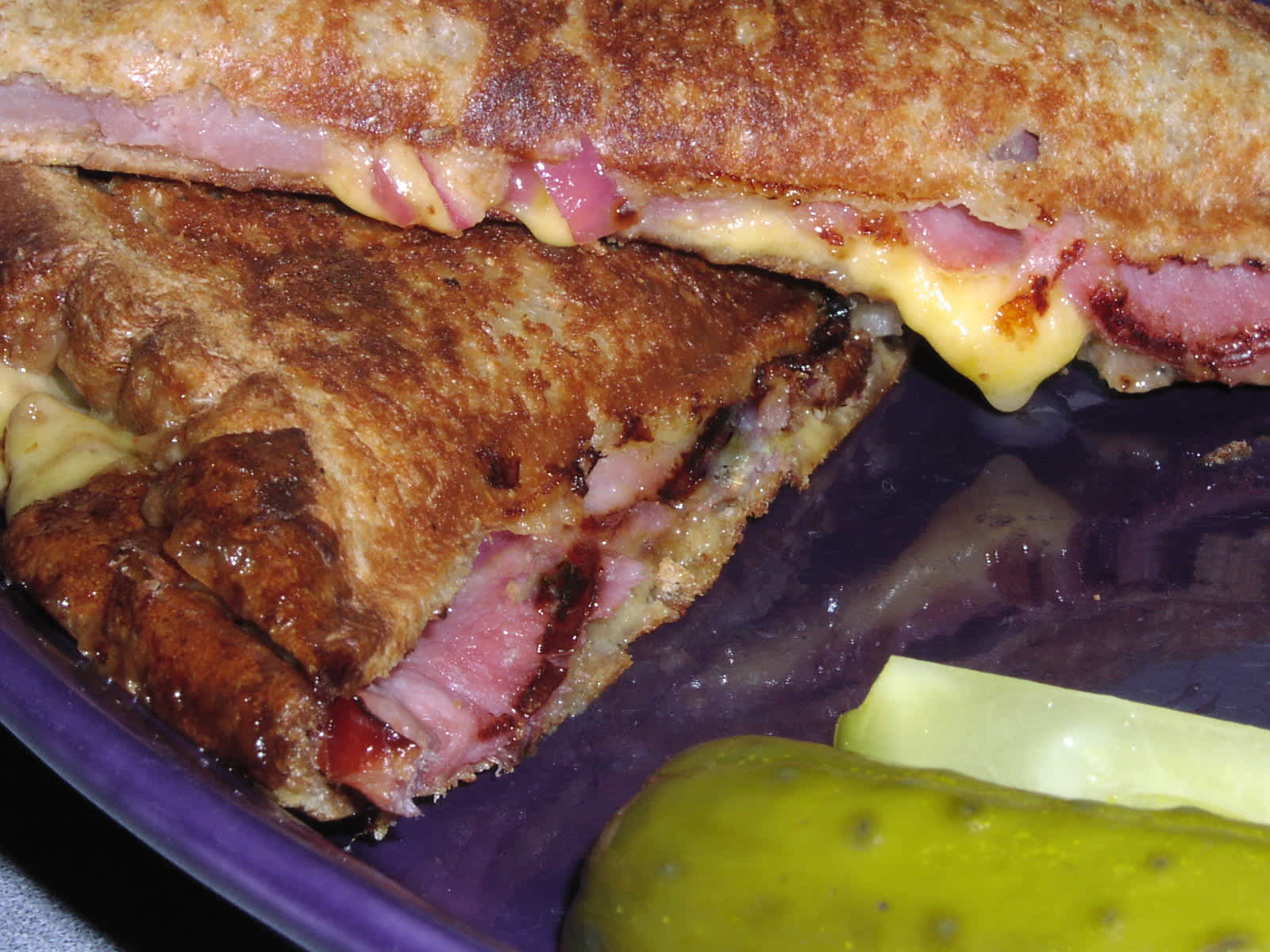 Toasted Ham and Cheese Recipe - Food.com