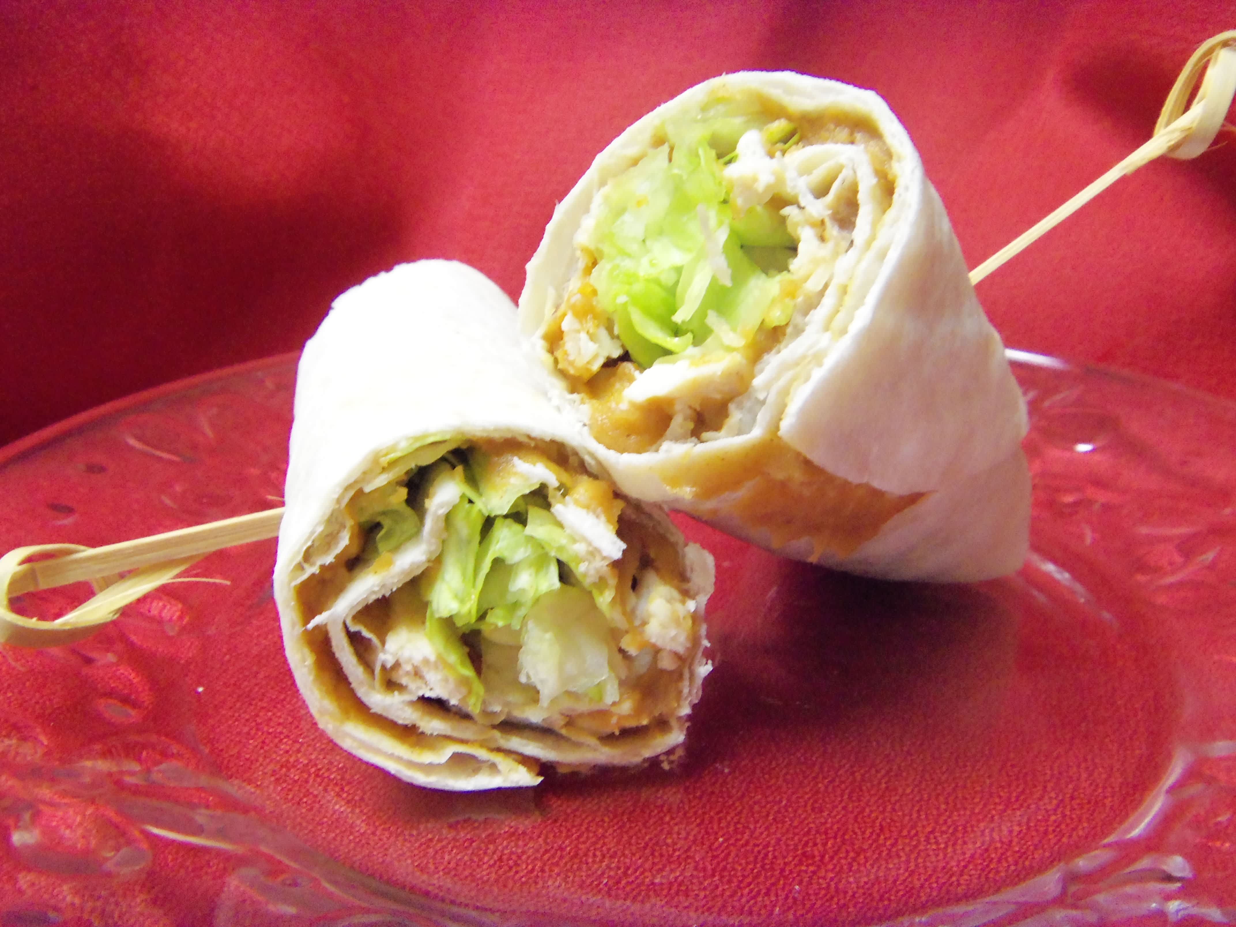 Chicken Satay Wrap Recipe - Food.com
