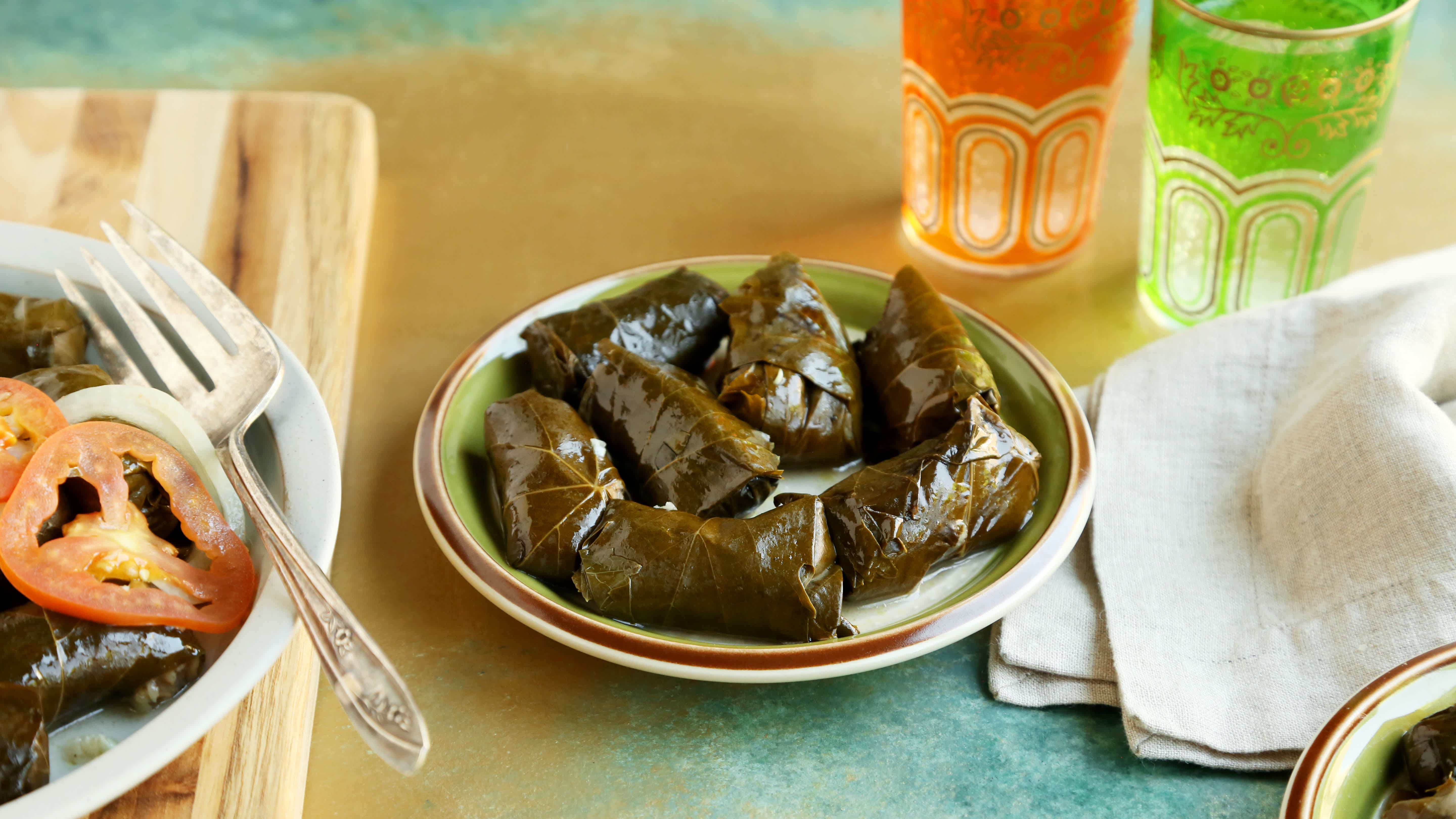 Waraq Al Dawali (Stuffed Grape Leaves) Recipe - Food.com
