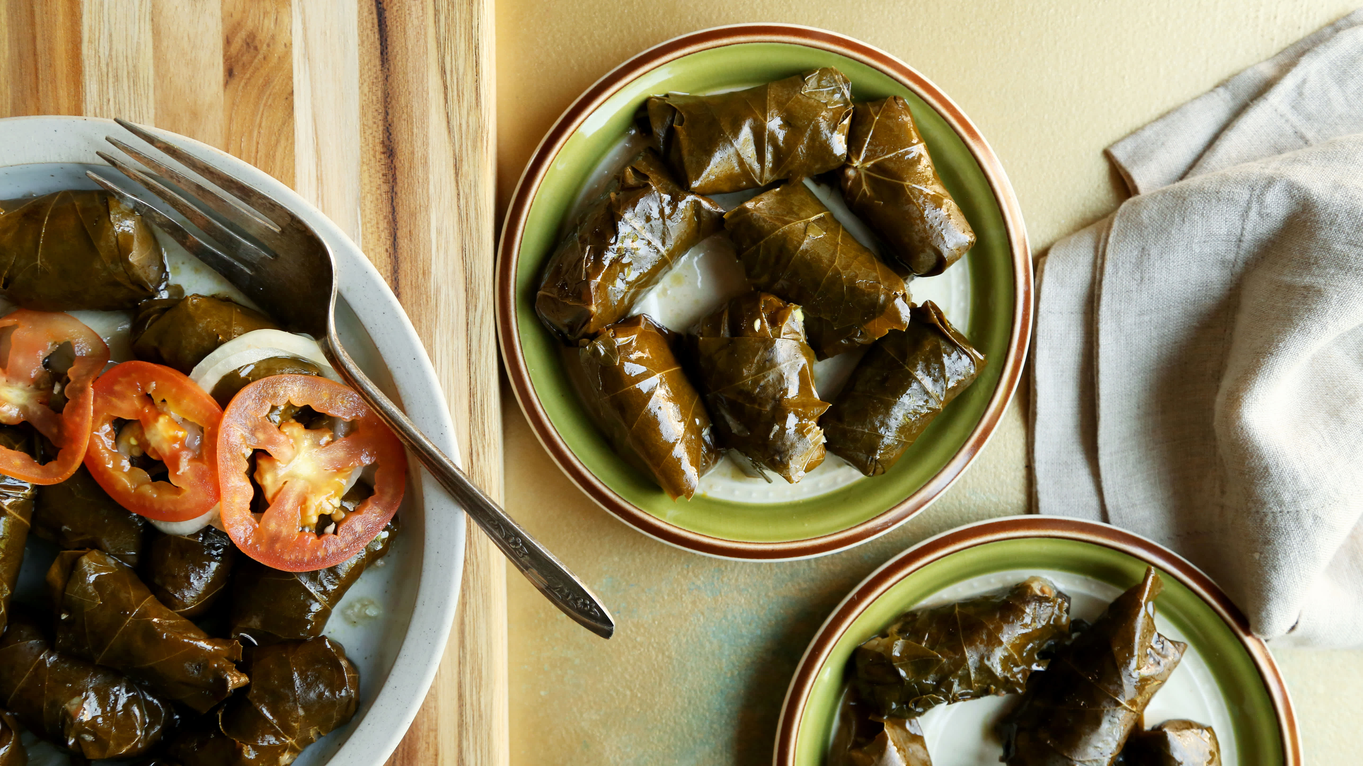 Waraq Al Dawali (Stuffed Grape Leaves) Recipe - Food.com