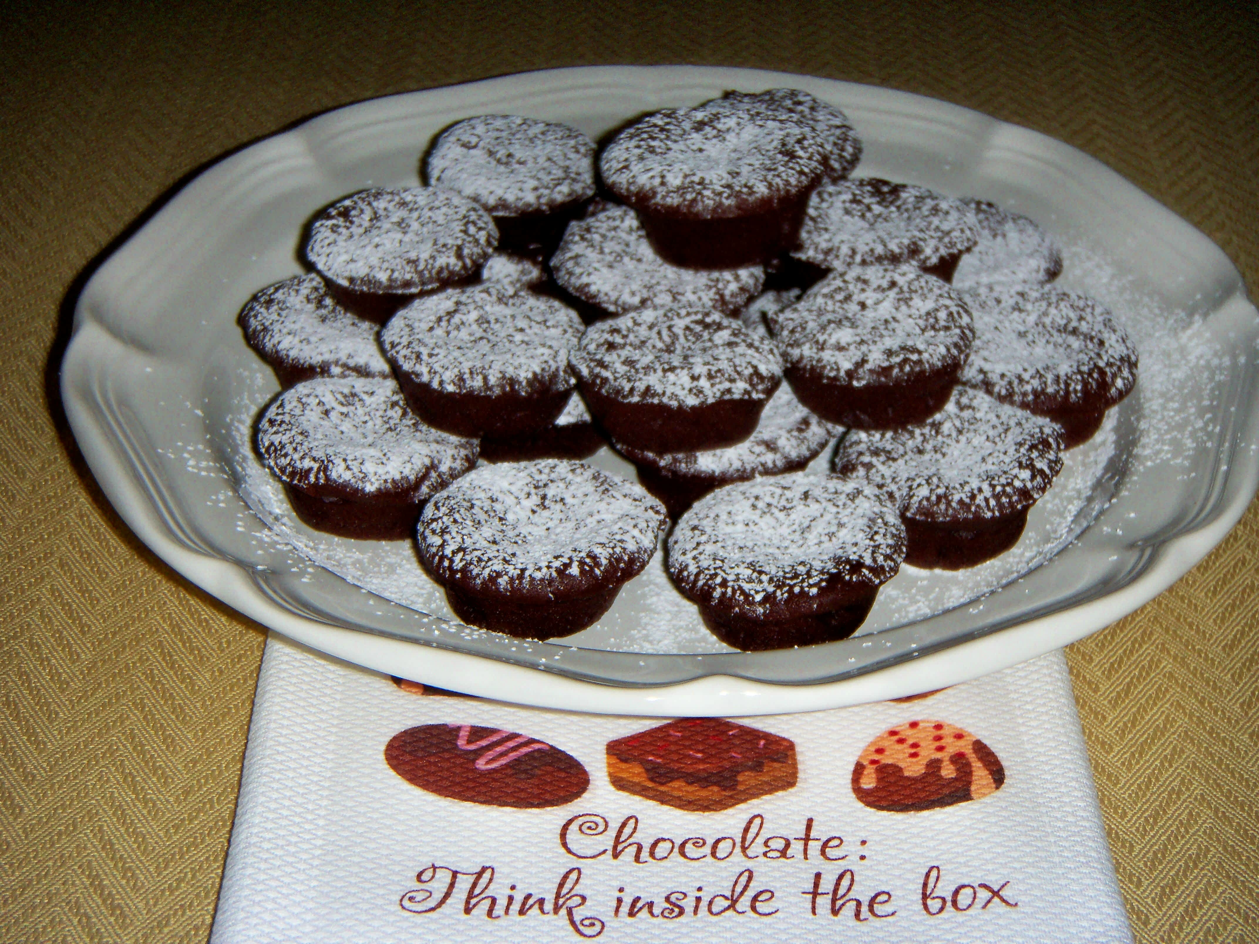 Mini Flourless Espresso Chocolate Cupcakes Recipe - Food.com