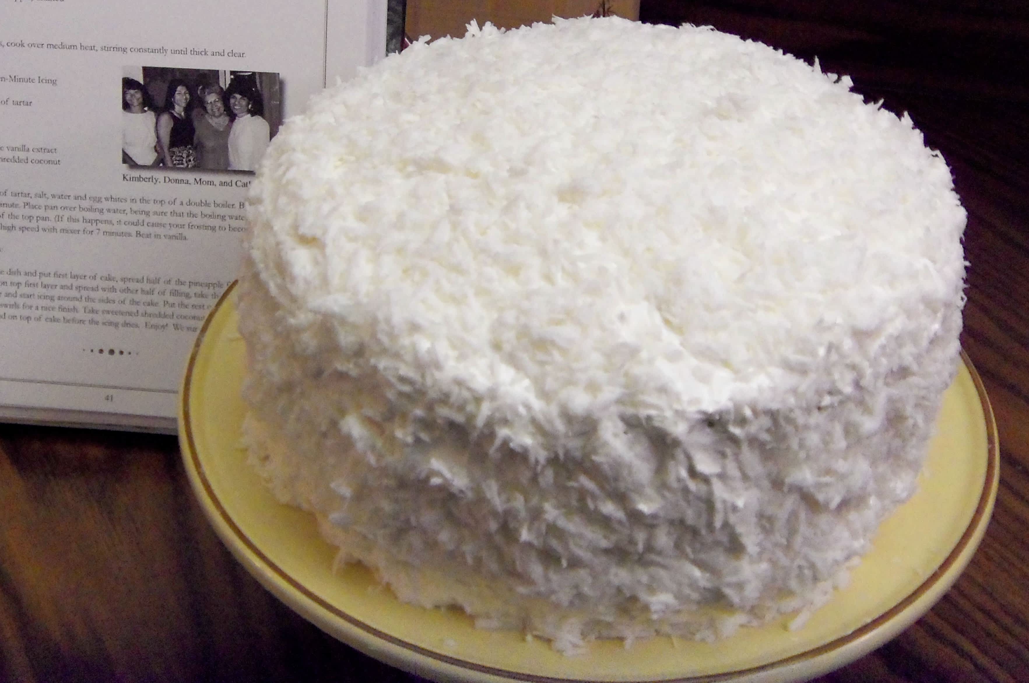 Coconut Cake With Pineapple Filling Recipe - Food.com