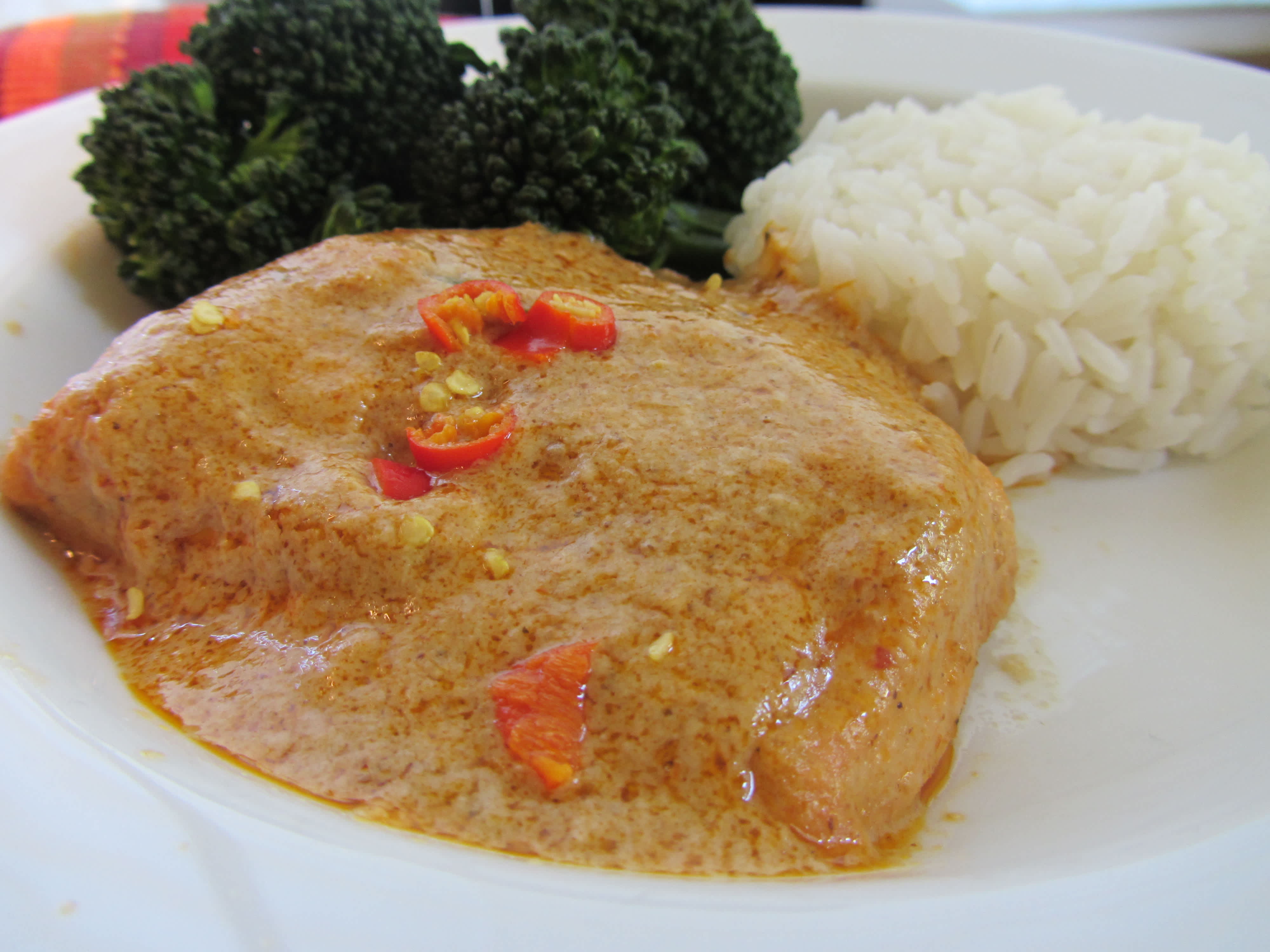 Panang Curry Salmon Recipe - Food.com