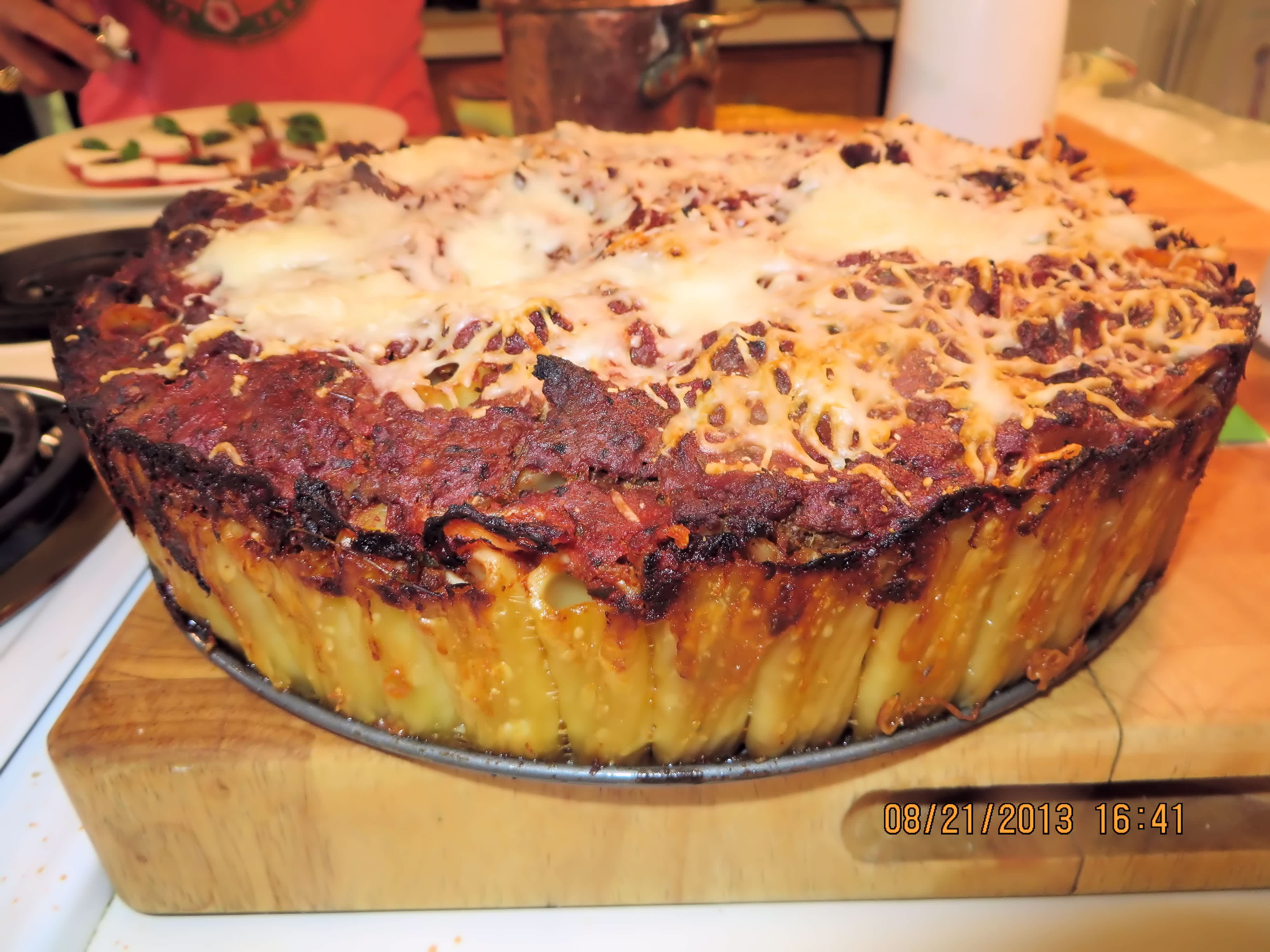 Pasta Pie Recipe - Food.com