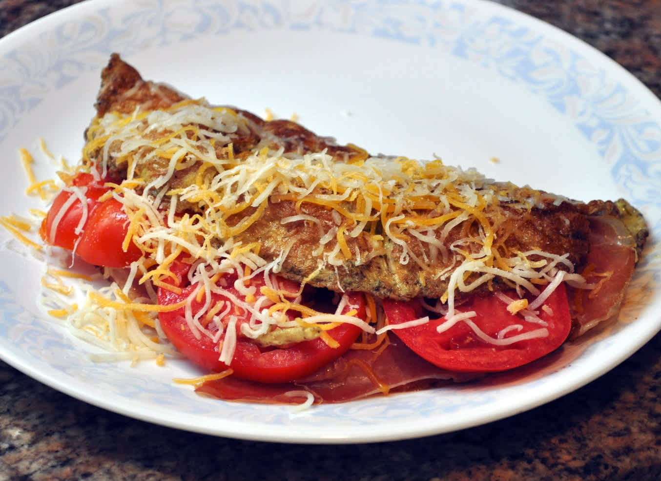 Ham and Tomato Omelet Recipe - Food.com