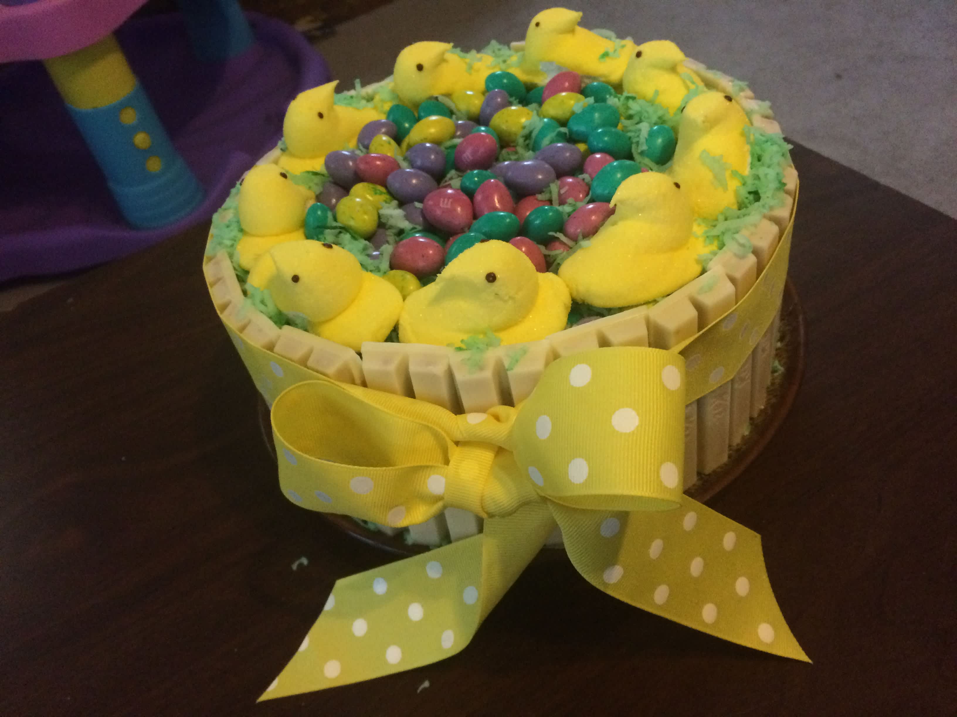 Bucket of M&M's Kit Kat Cake Recipe - Food.com