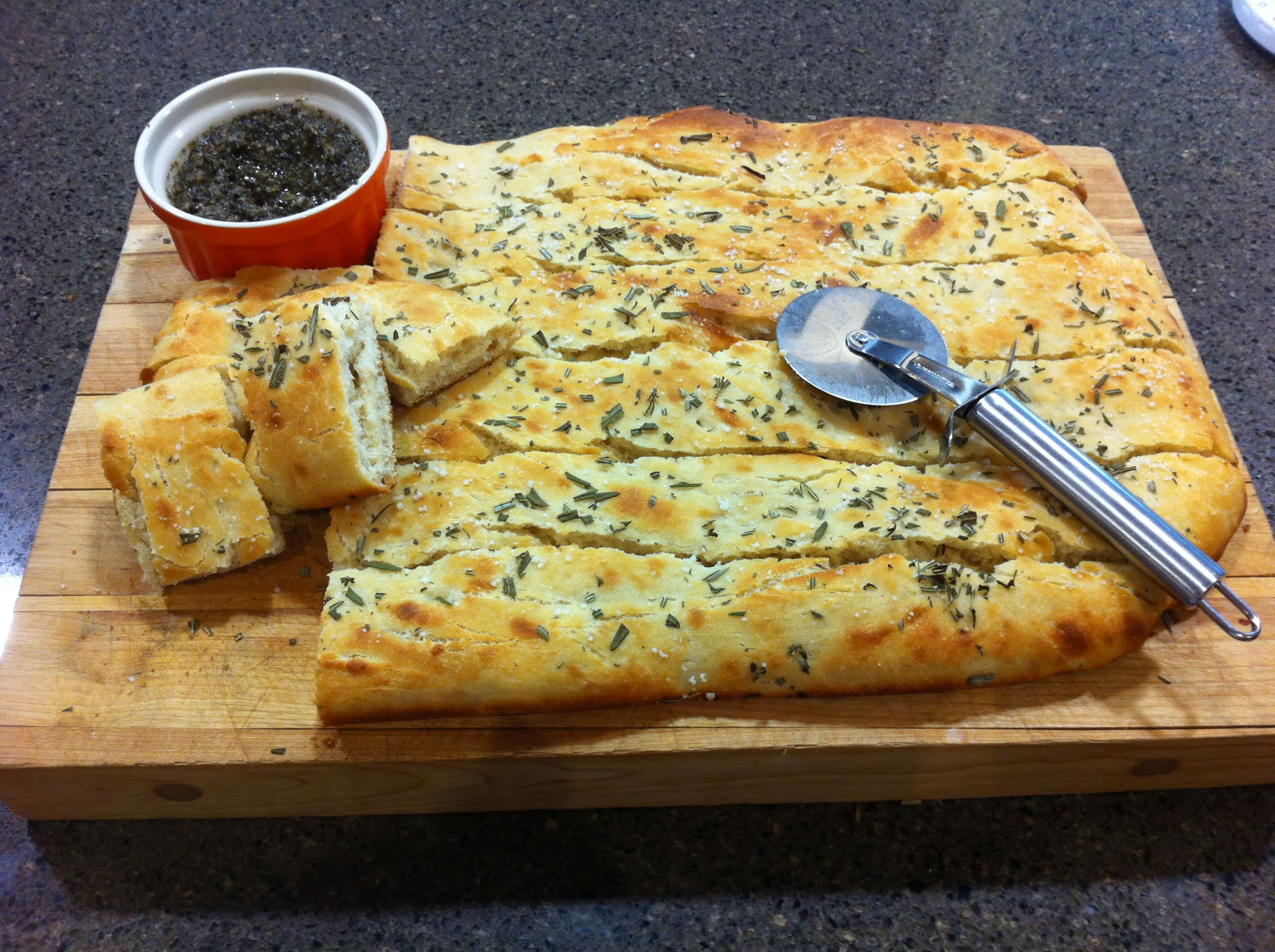 Fougasse With Olive Tapenade Recipe - Food.com
