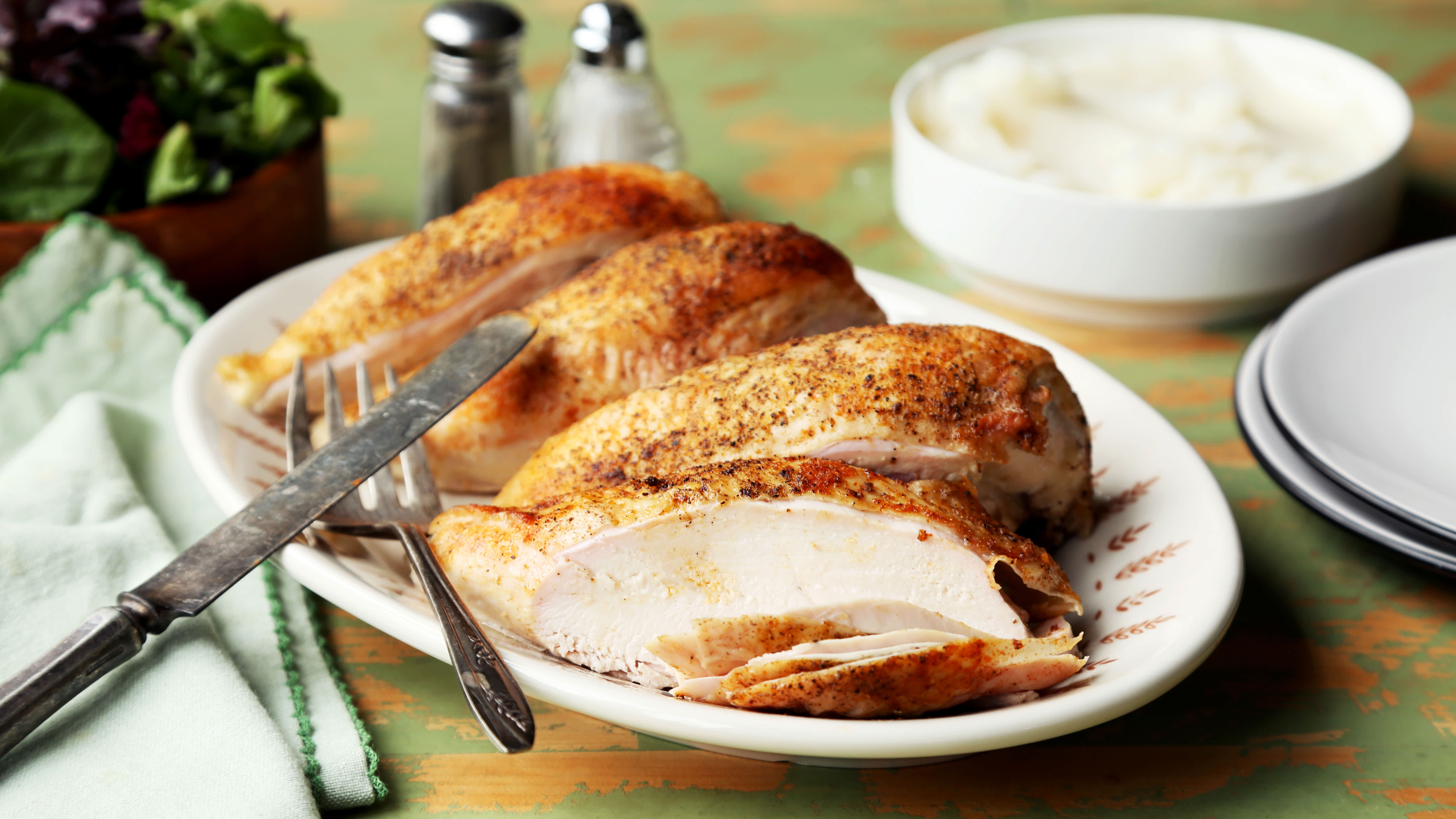 Easy Bone-In (Split) Chicken Breasts Recipe - Food.com