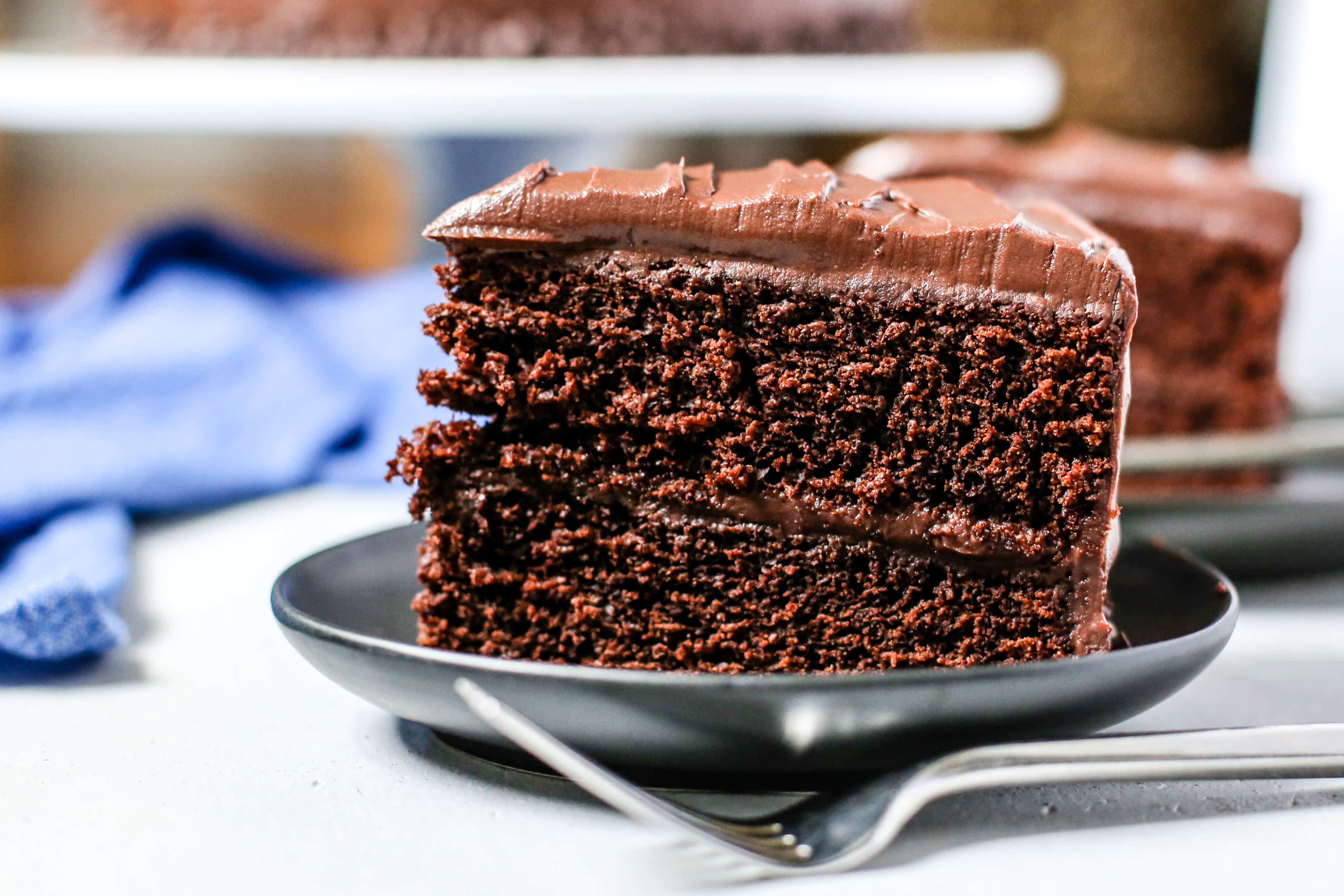 double chocolate cake