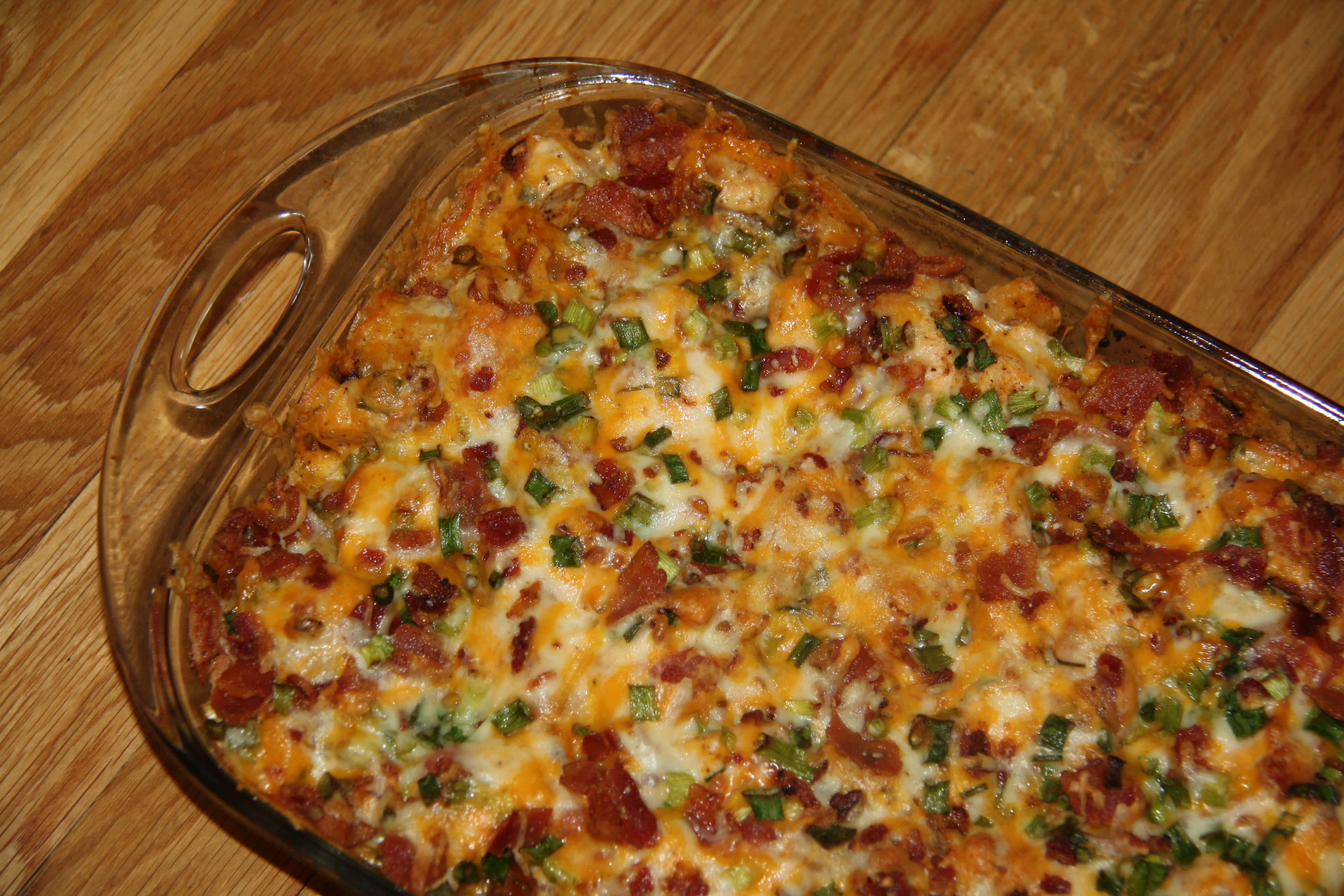 Loaded Potato and Buffalo Chicken Casserole Recipe - Food.com