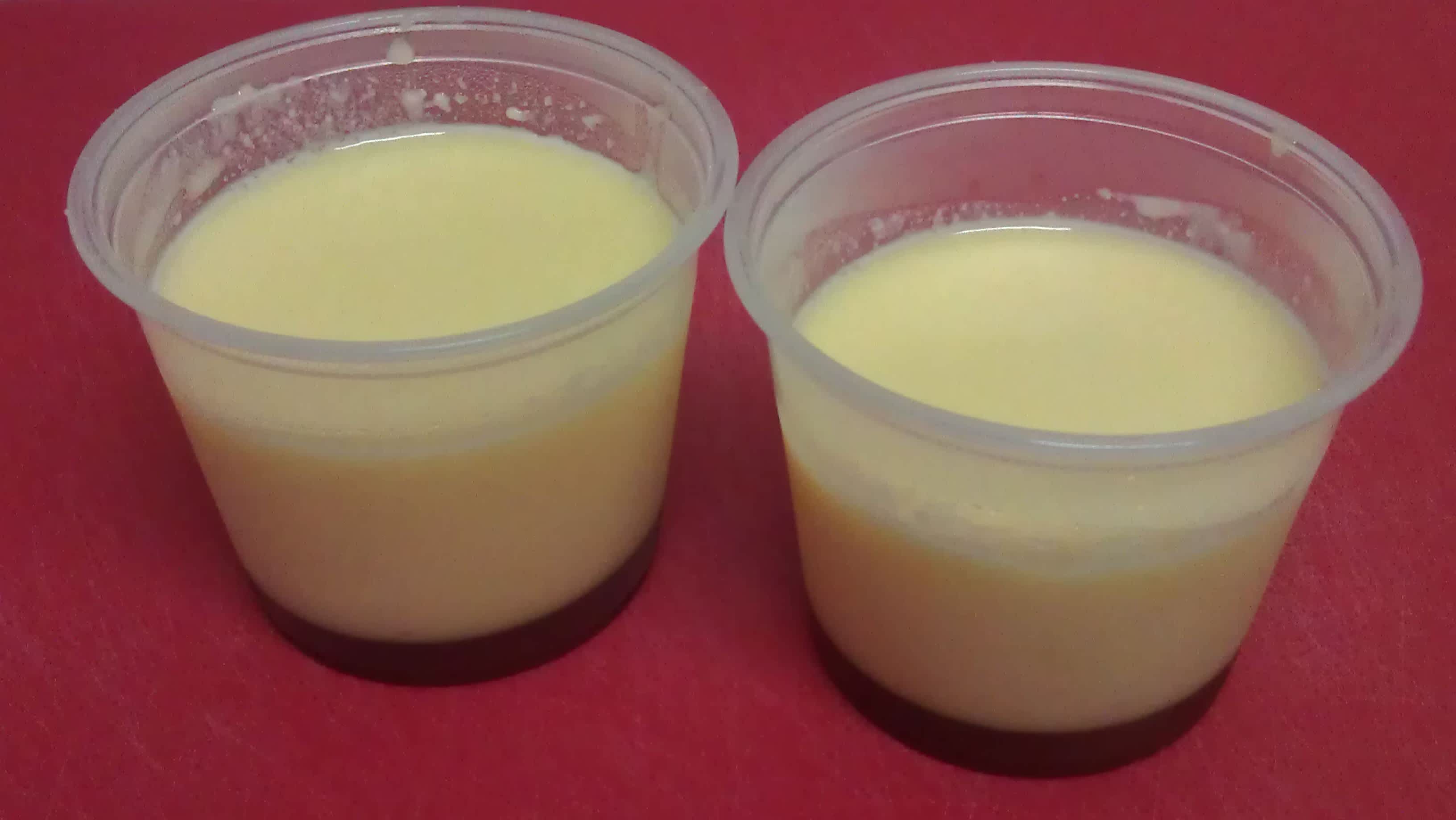 purin pudding cups