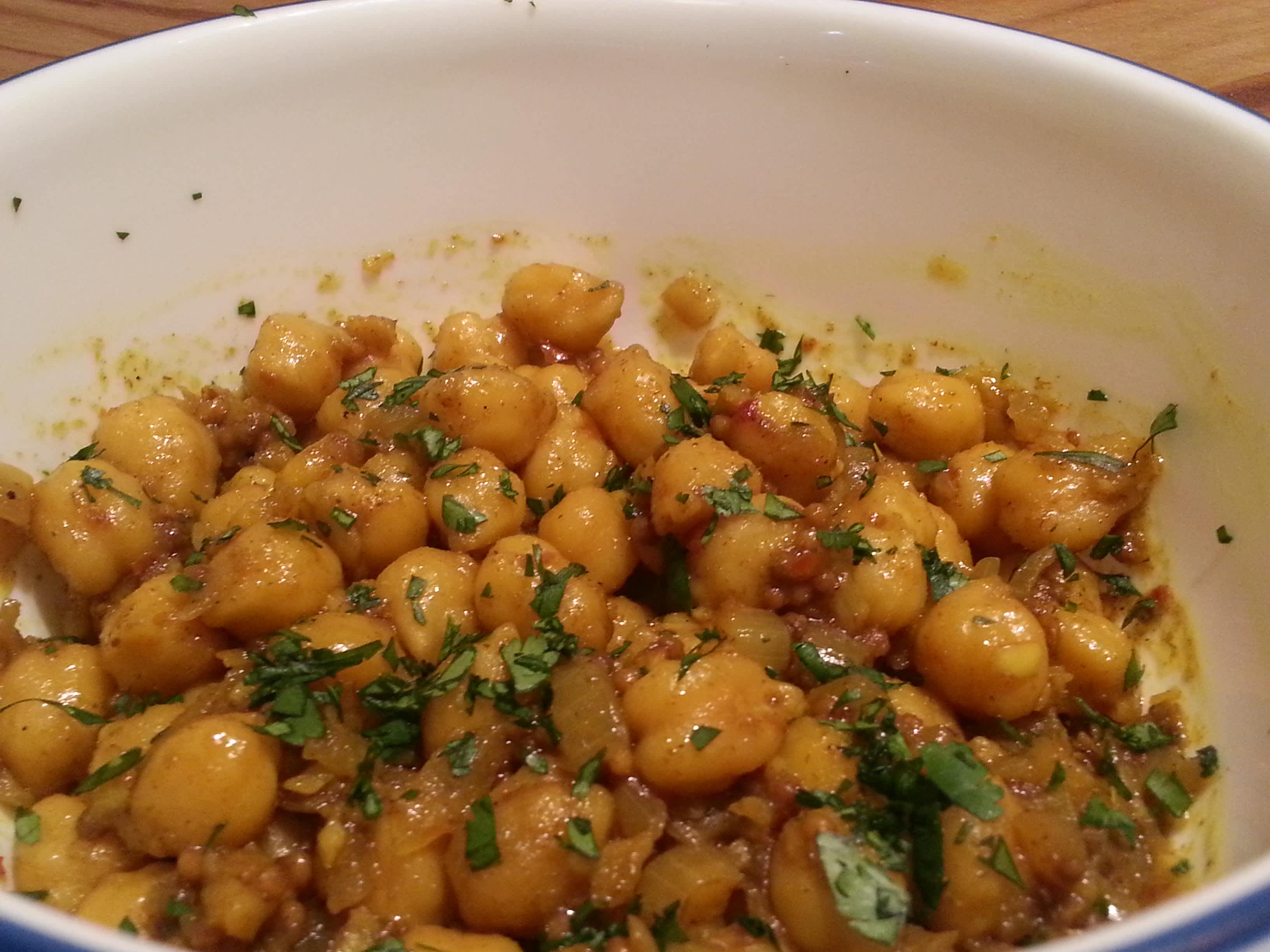 Curried Garbanzo Beans (Chickpeas) Recipe - Food.com