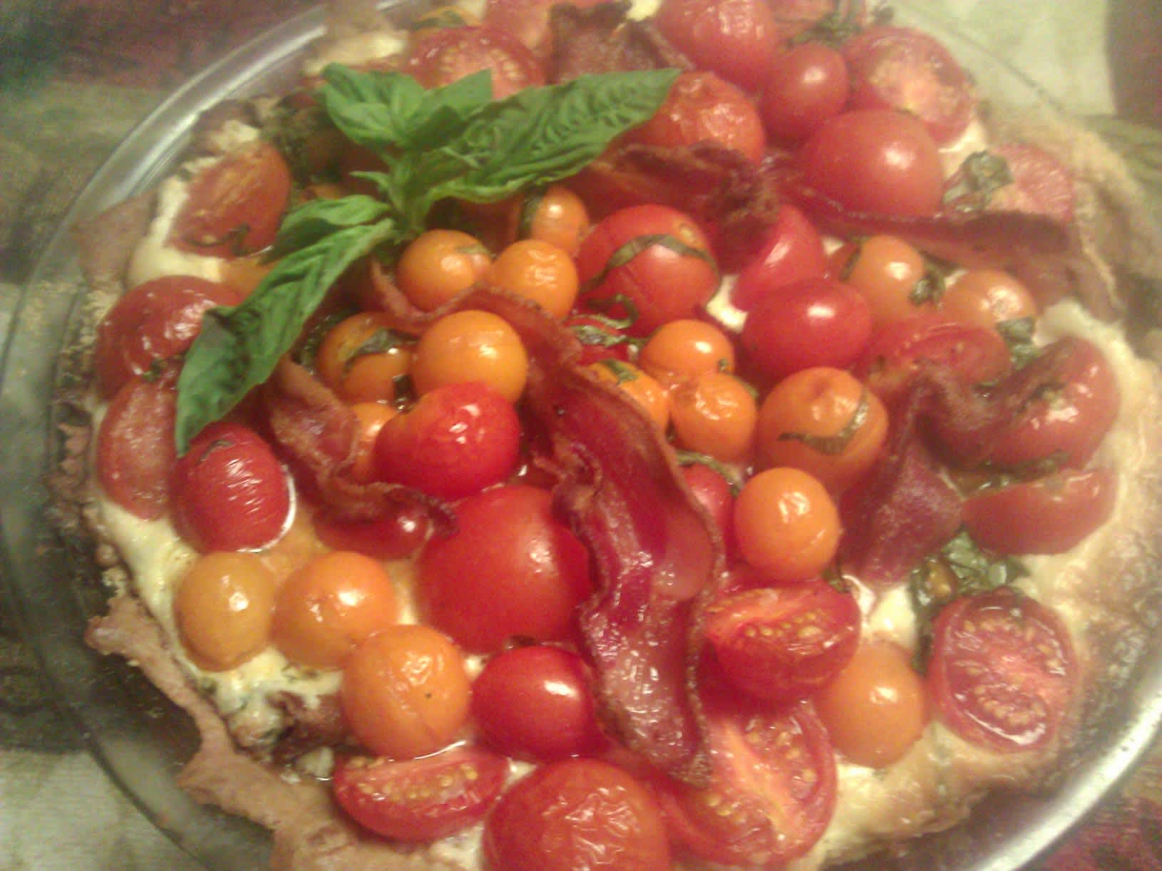 Savory Cherry Tomato Pie Recipe - Food.com