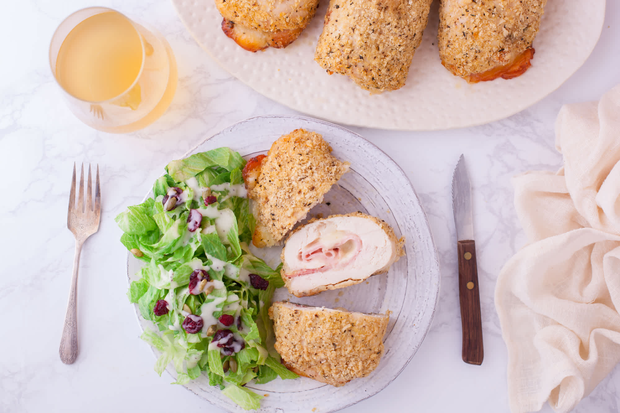 Stuffed Chicken Cordon Bleu Recipe - Food.com