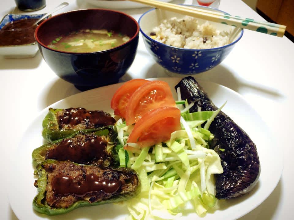 Stuffed Green Peppers, Japan-Style (Piiman No Nikuzume) Recipe - Food.com