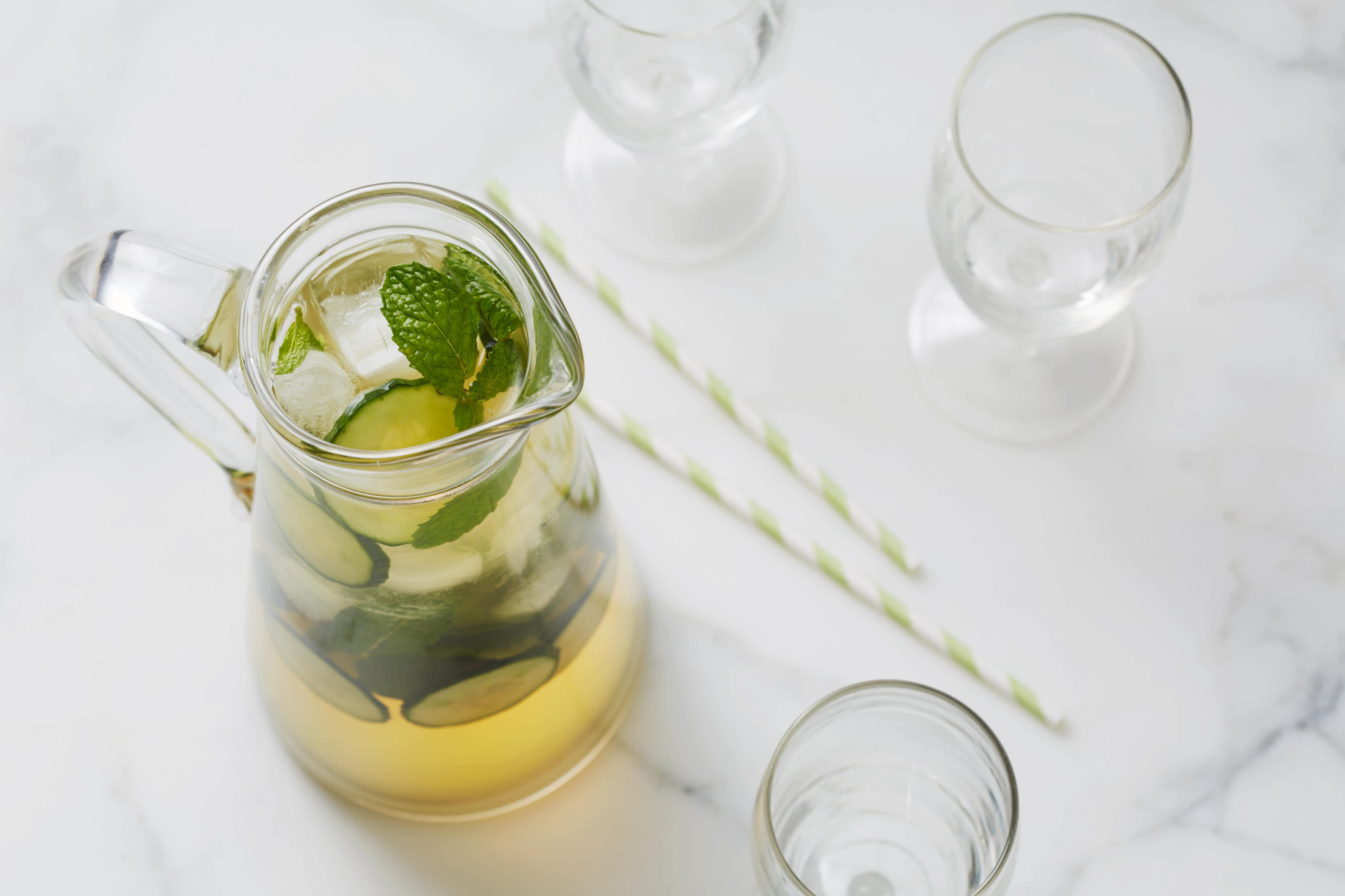 Cucumber-Mint Iced Tea Recipe - Food.com