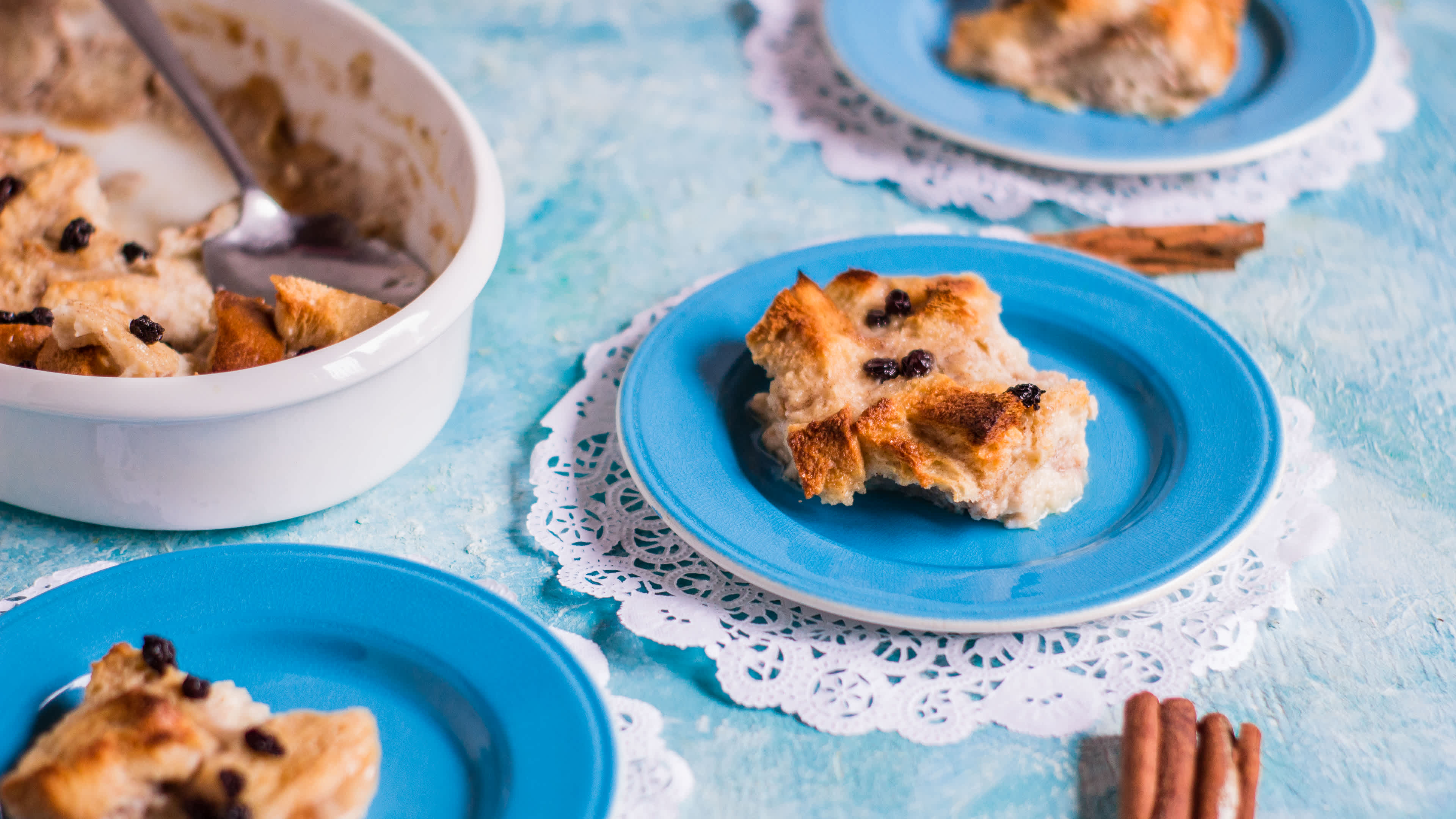 old time bread pudding