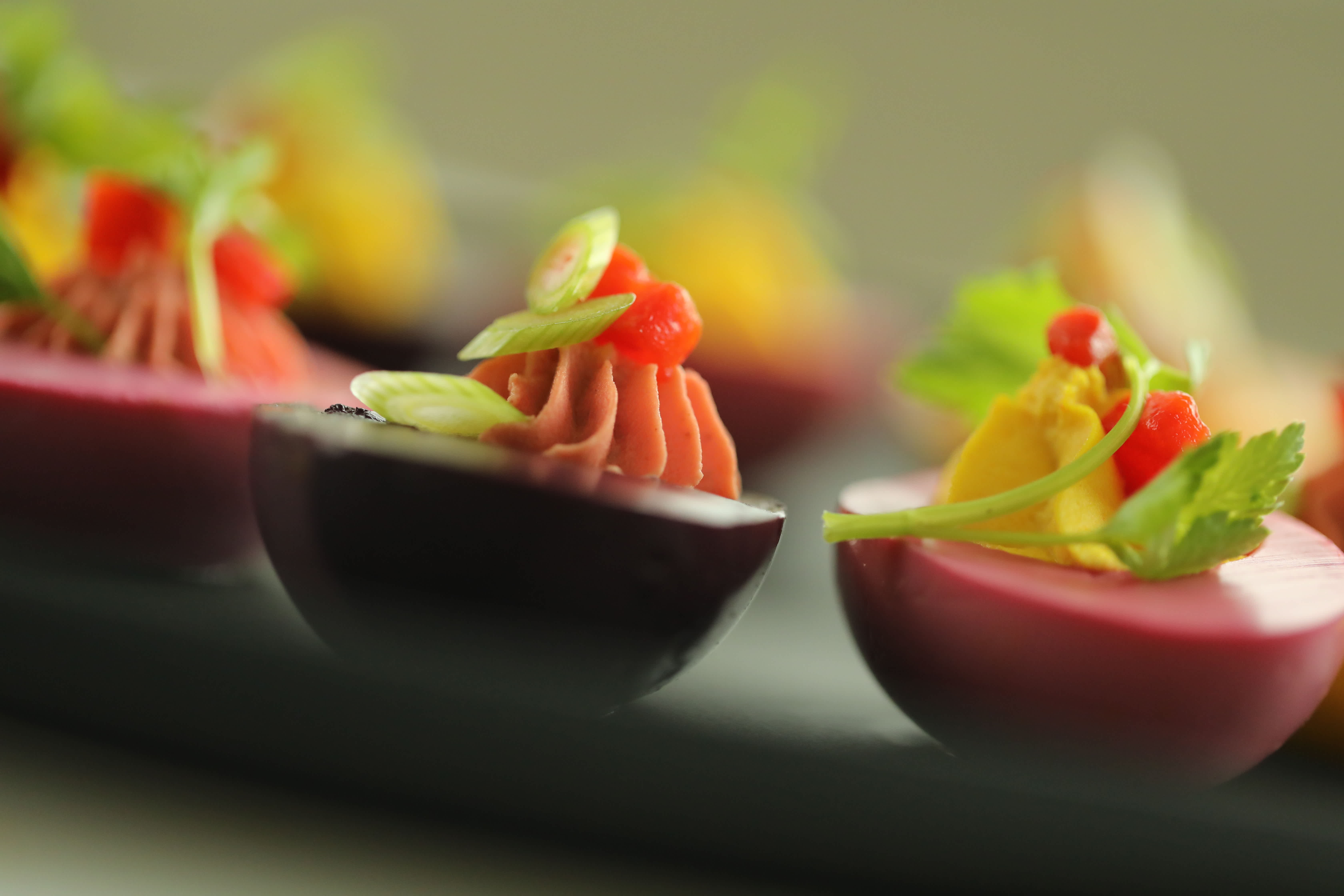 Rainbow Deviled Eggs Recipe - Food.com