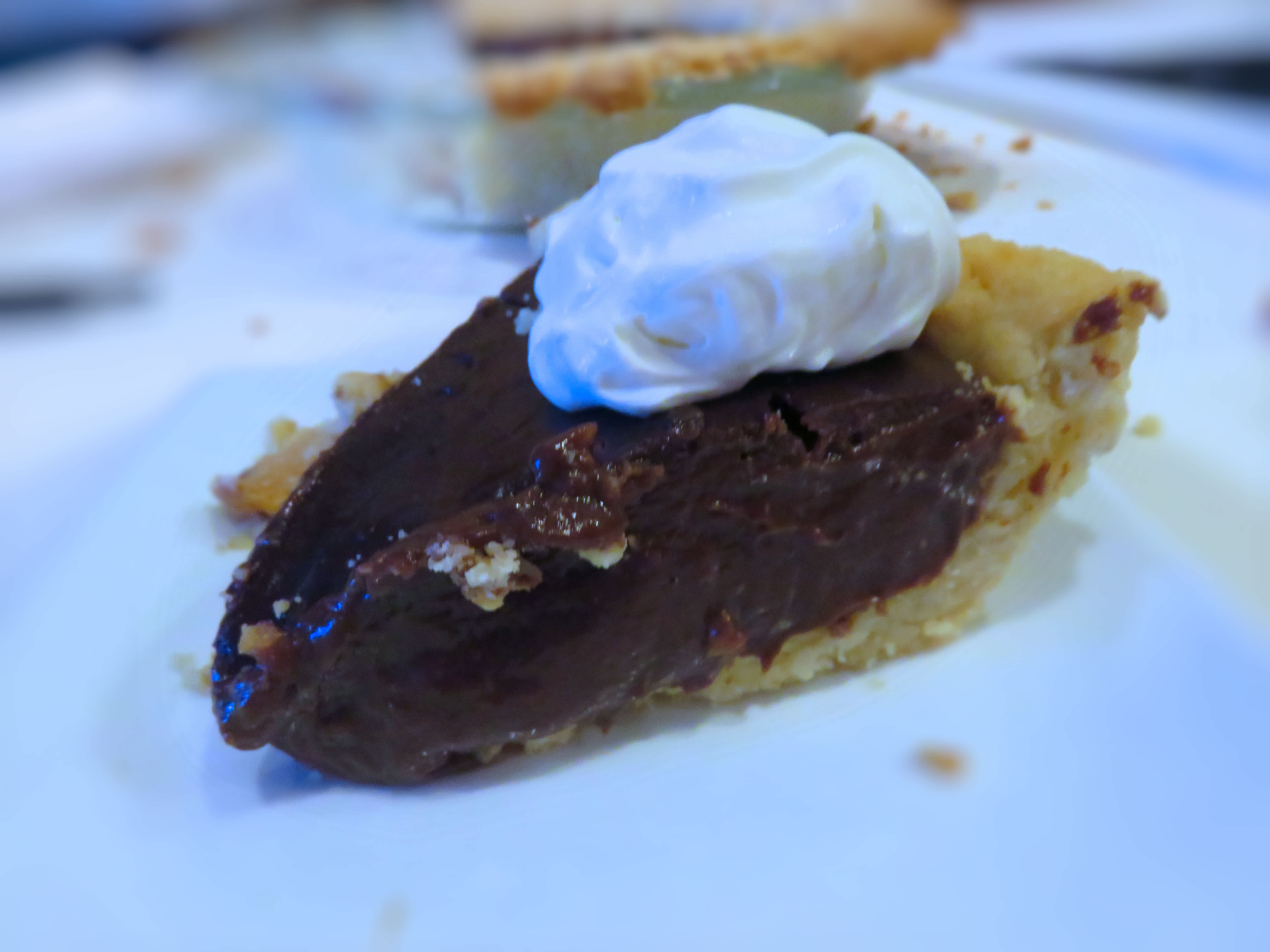 dark chocolate pie