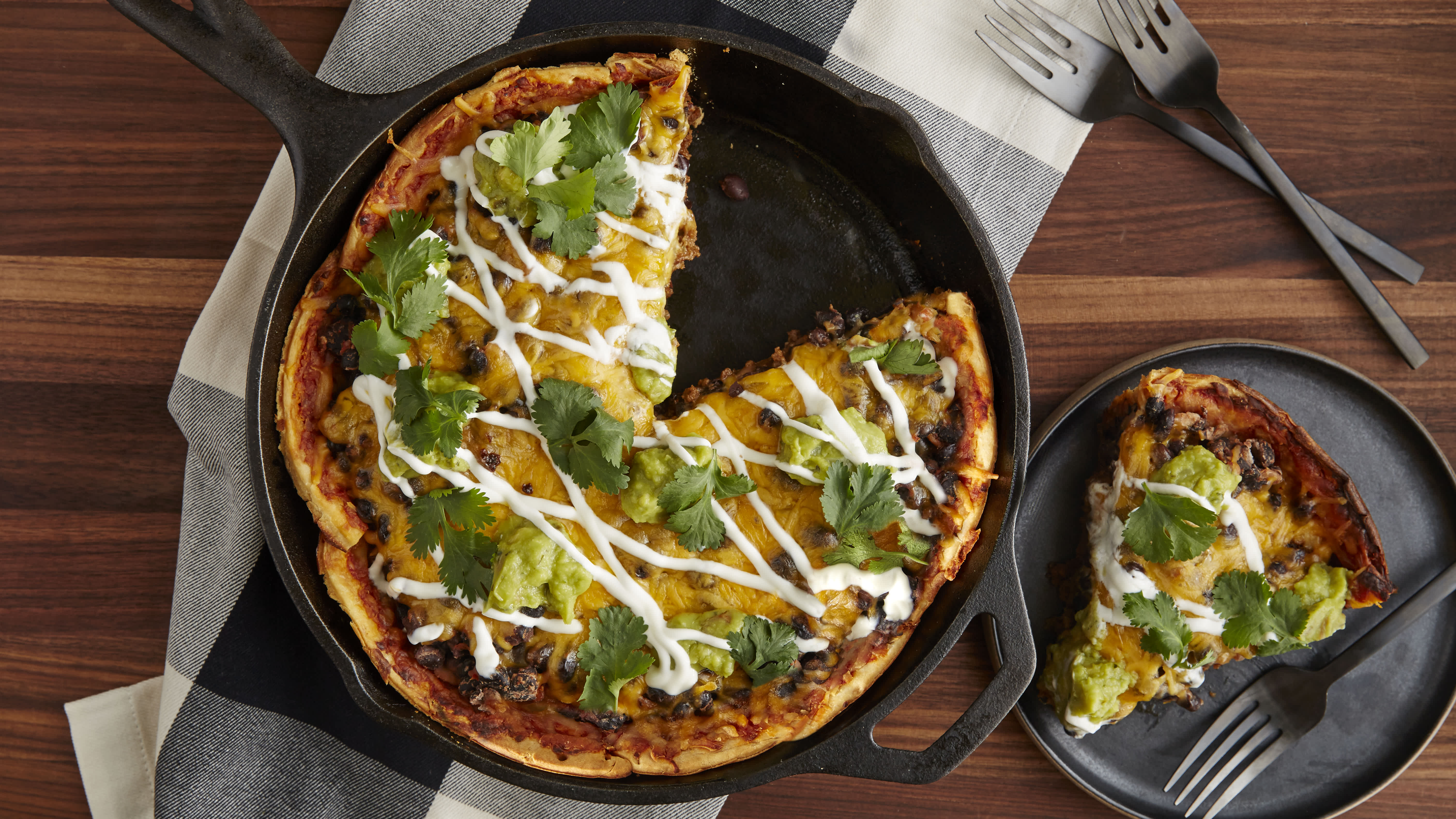 Deep Dish Taco Pizza Recipe - Food.com
