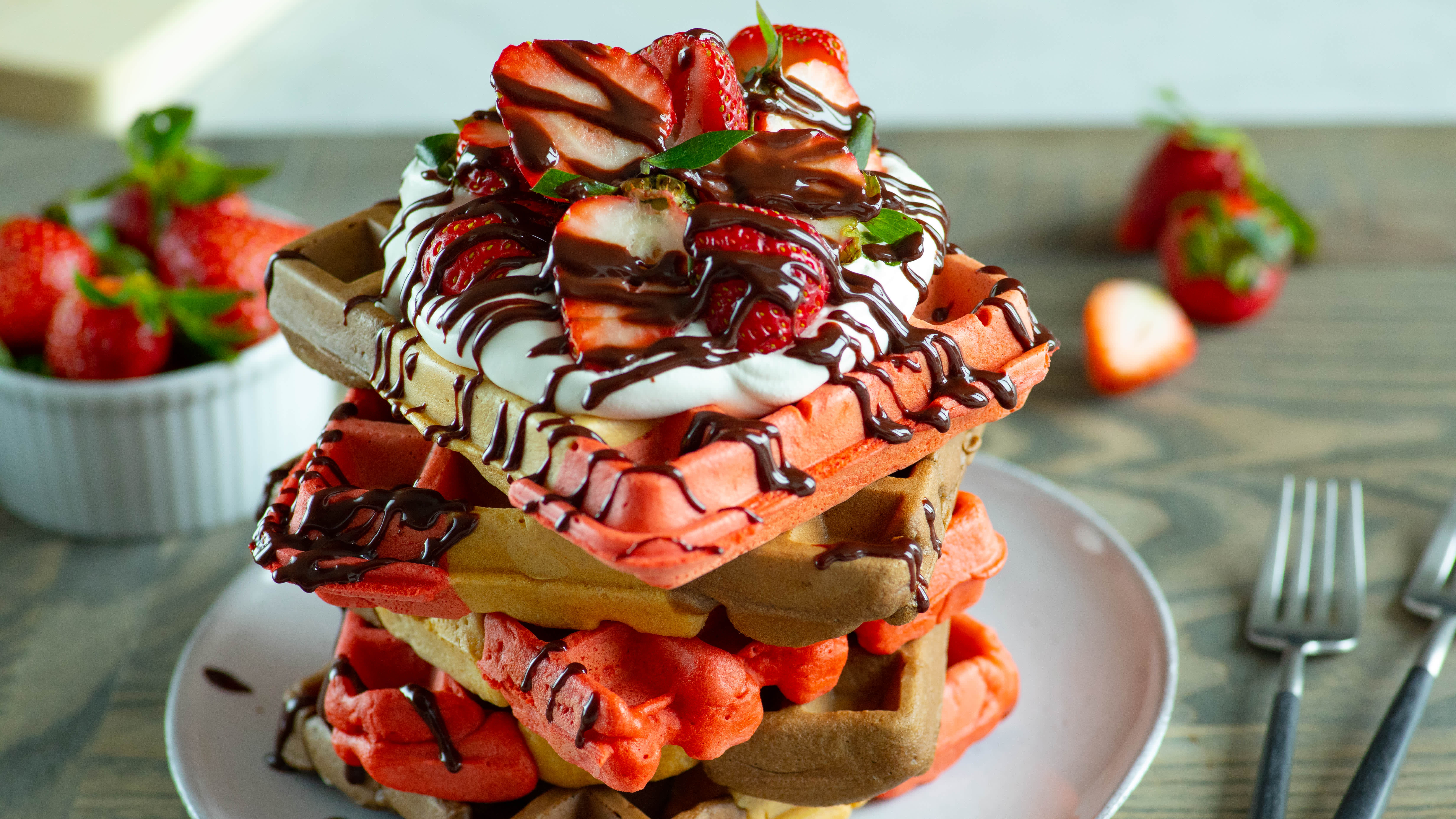 Neapolitan Waffles Recipe - Food.com