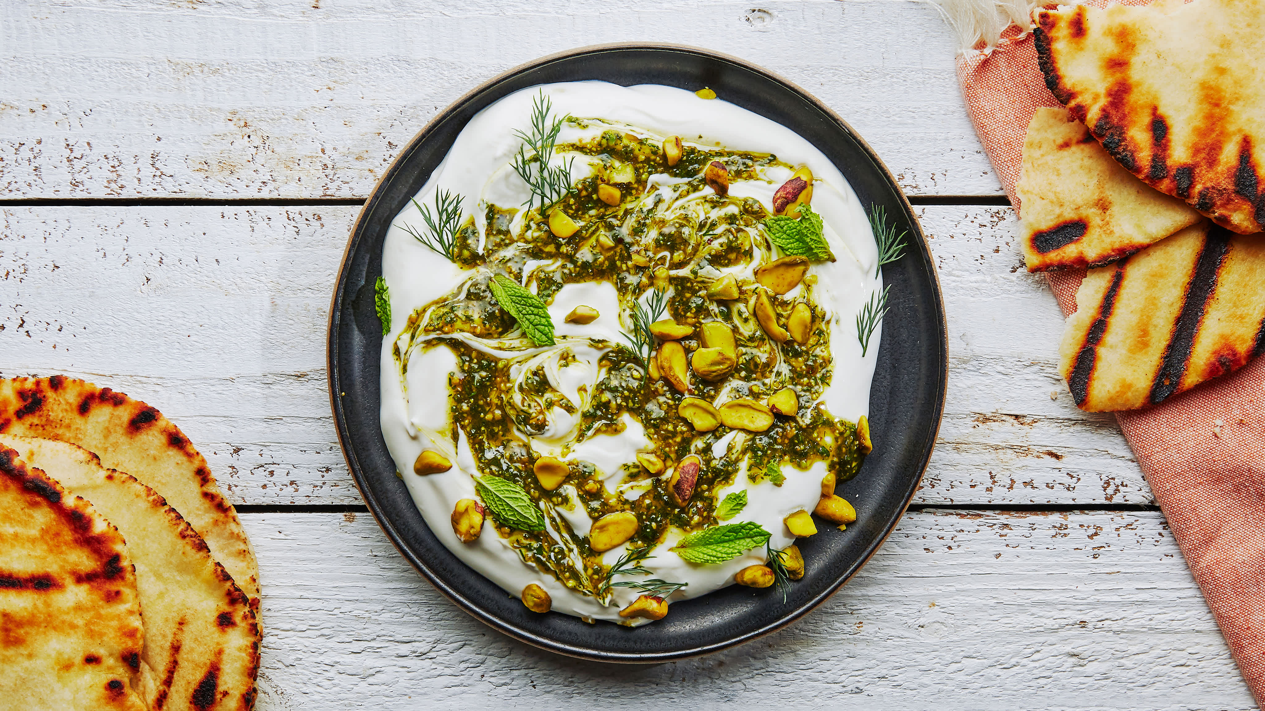 Pistachio Mint Labneh Dip Recipe - Food.com