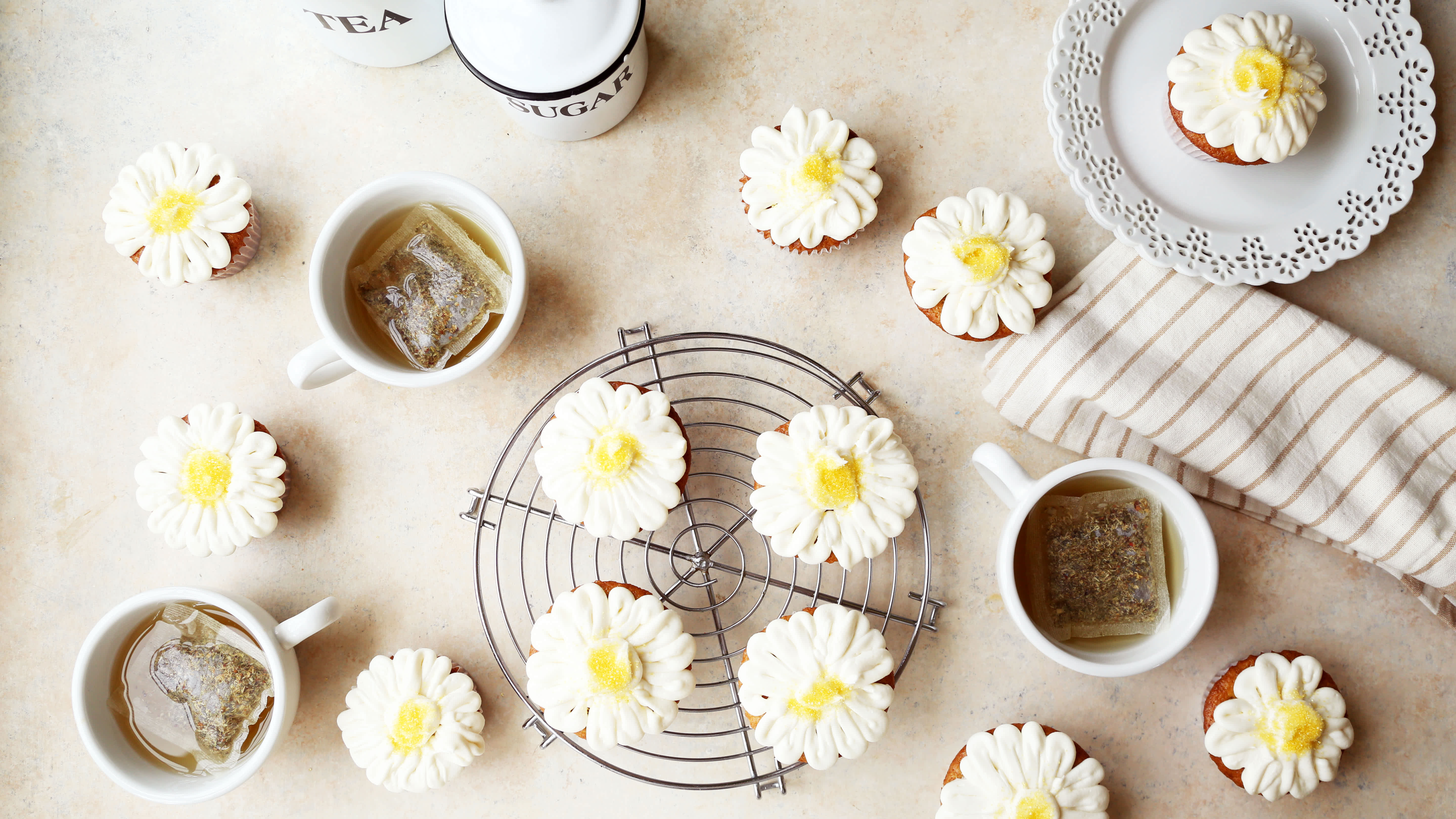 Chamomile Cake With Honey Buttercream Recipe - Food.com