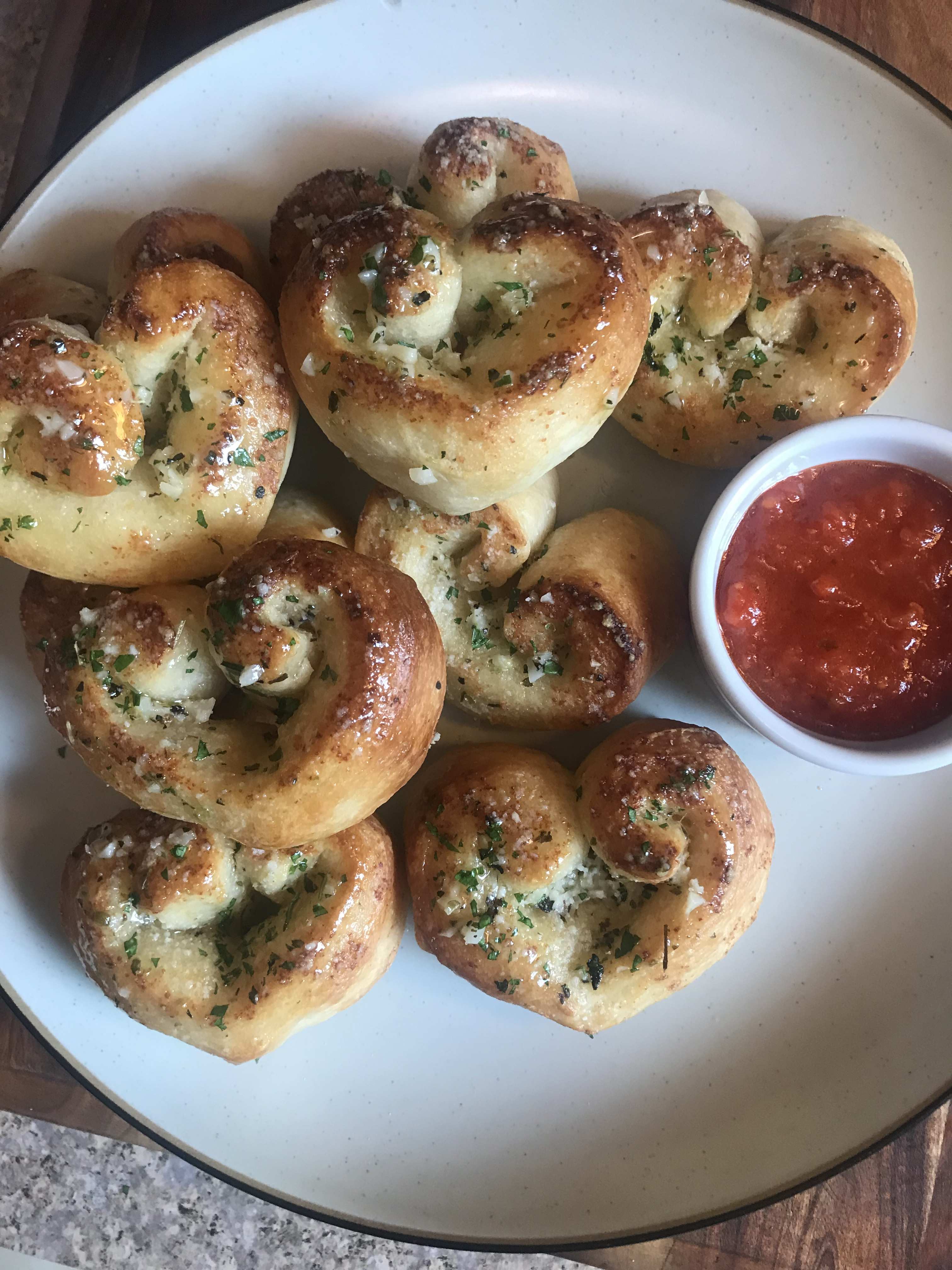 Garlic Knot Hearts Recipe - Food.com
