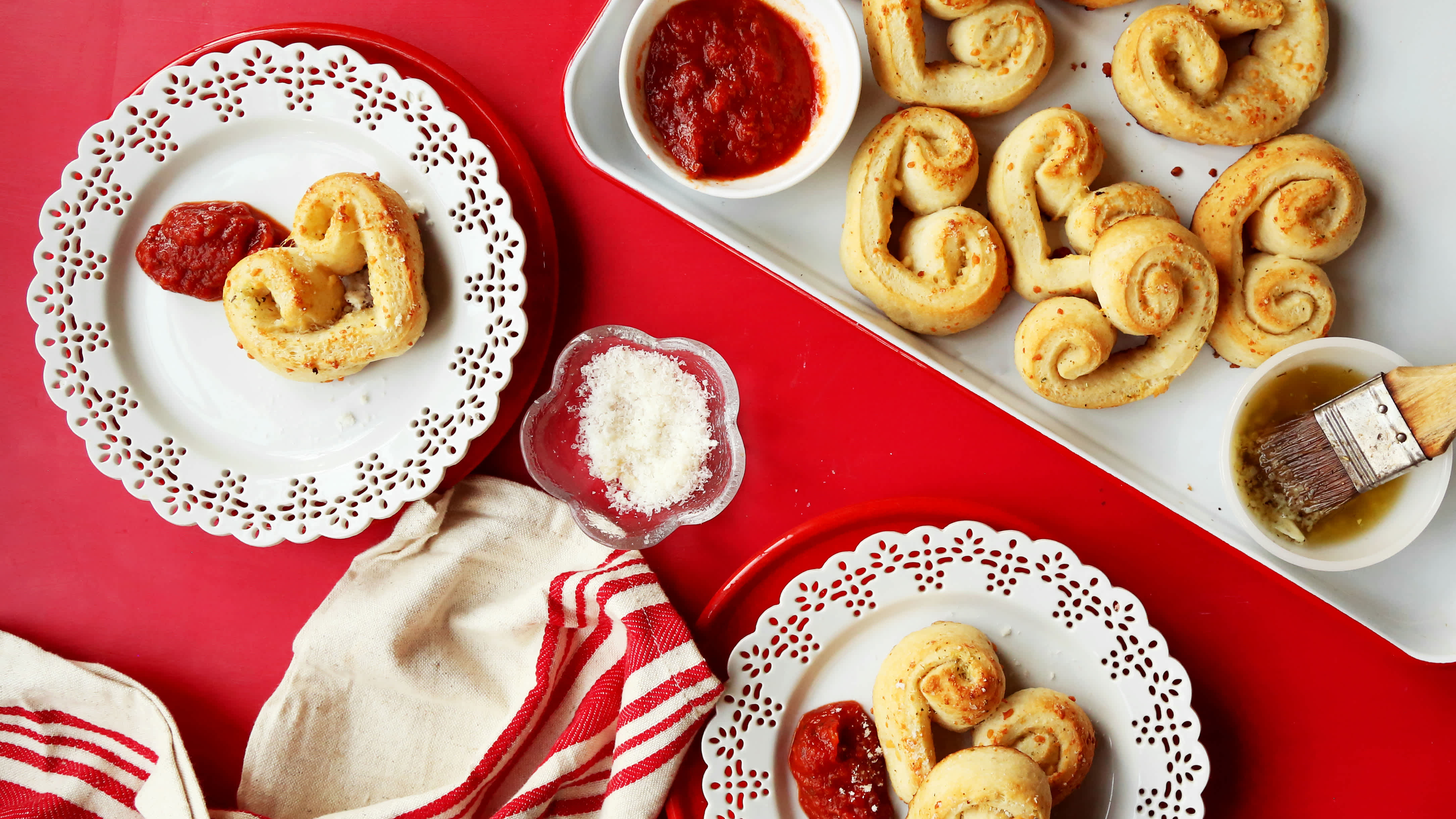 Garlic Knot Hearts Recipe - Food.com