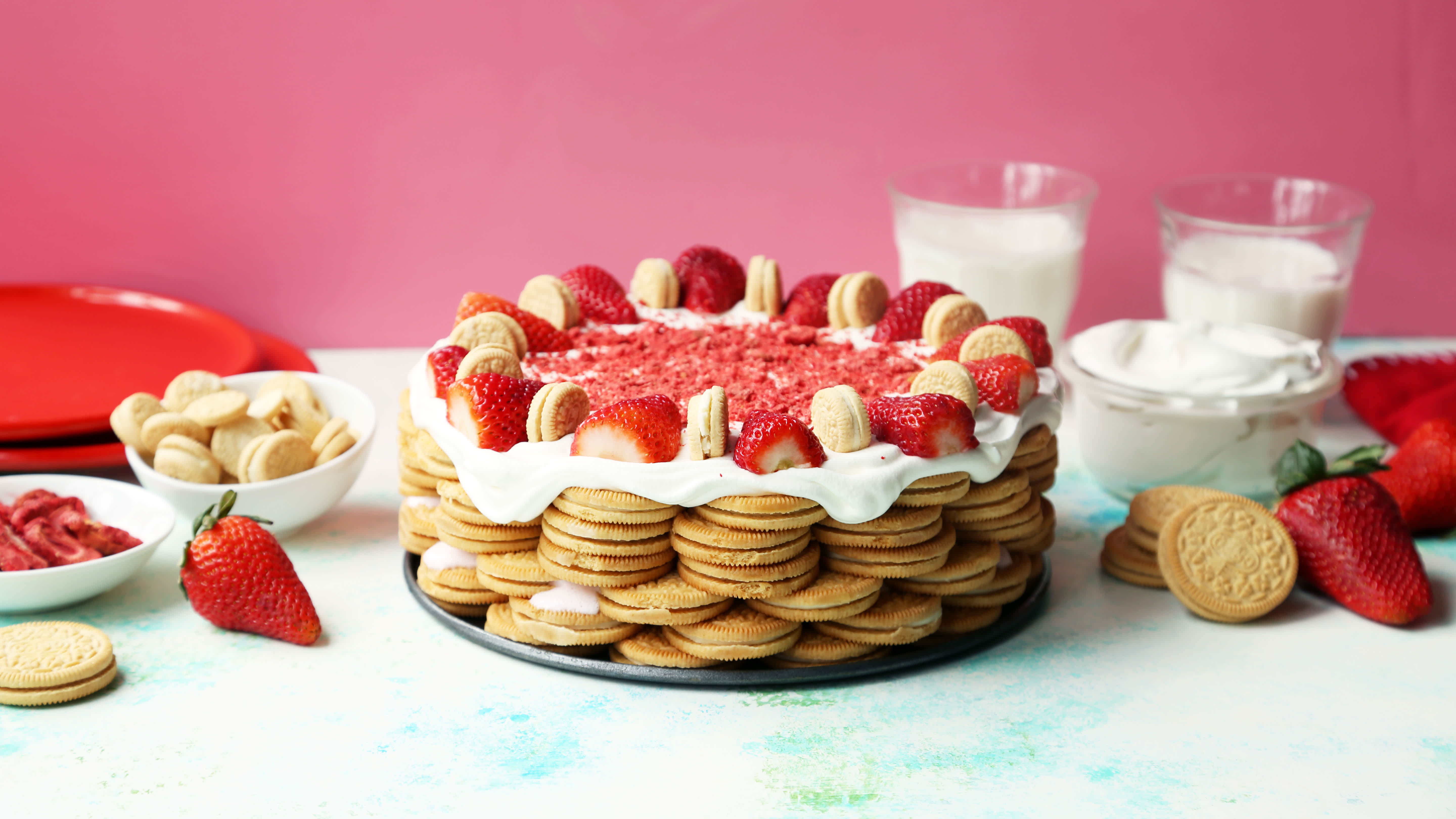 Strawberry Eclair Ice Cream Cake Recipe - Food.com