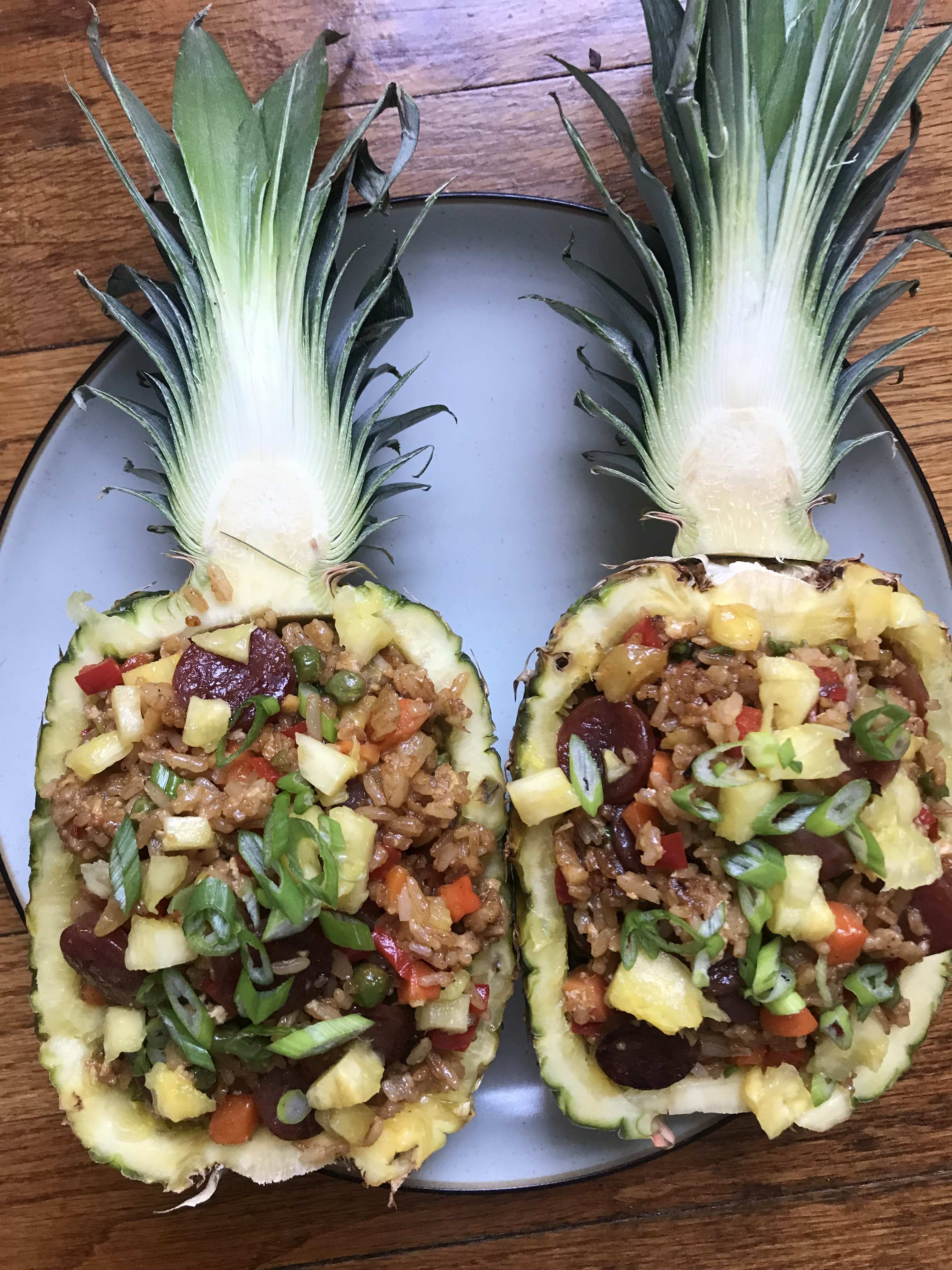 Pineapple & Sausage Fried Rice Recipe - Food.com
