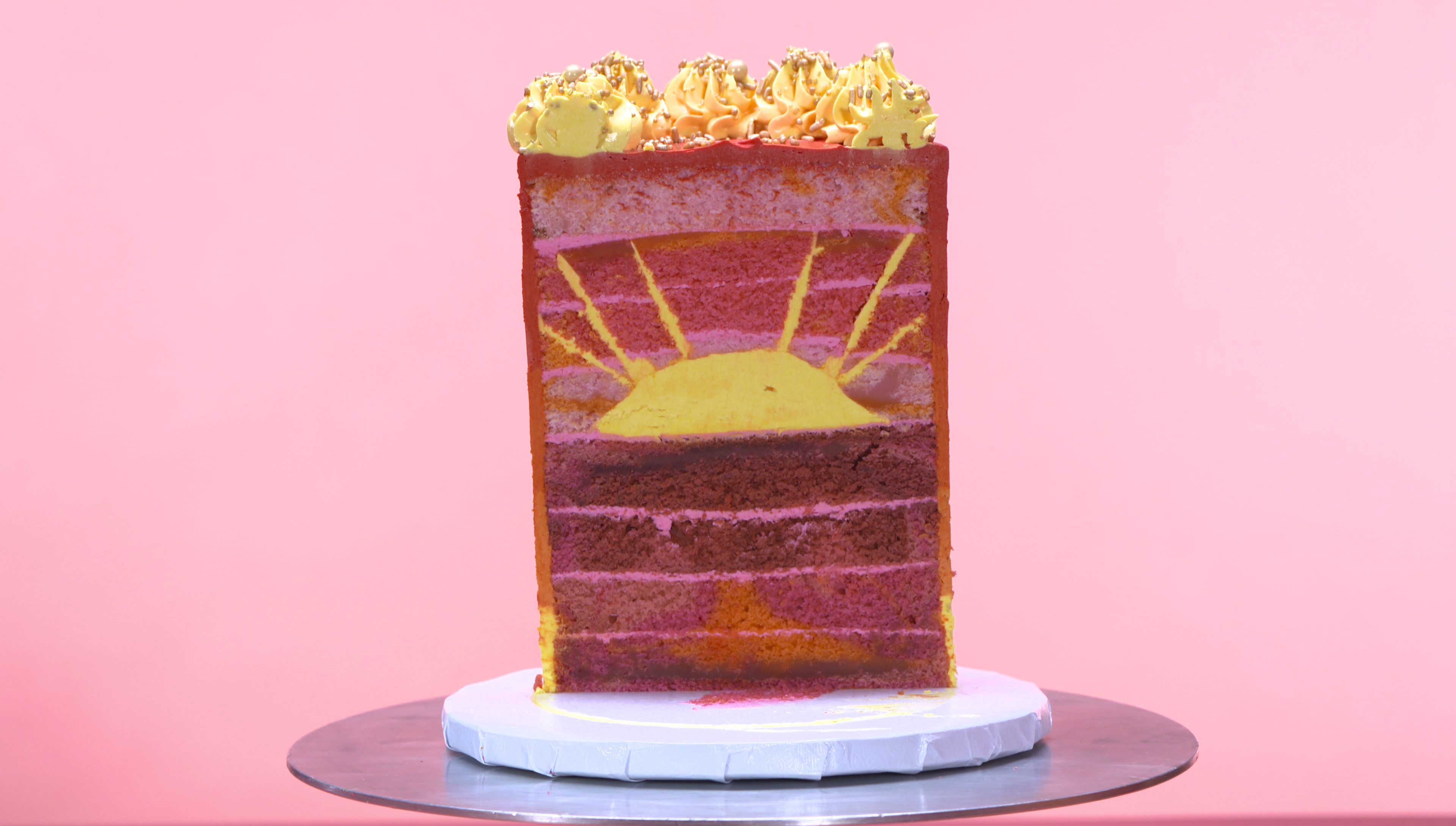 Summer Solstice Sunset Cake Recipe - Food.com