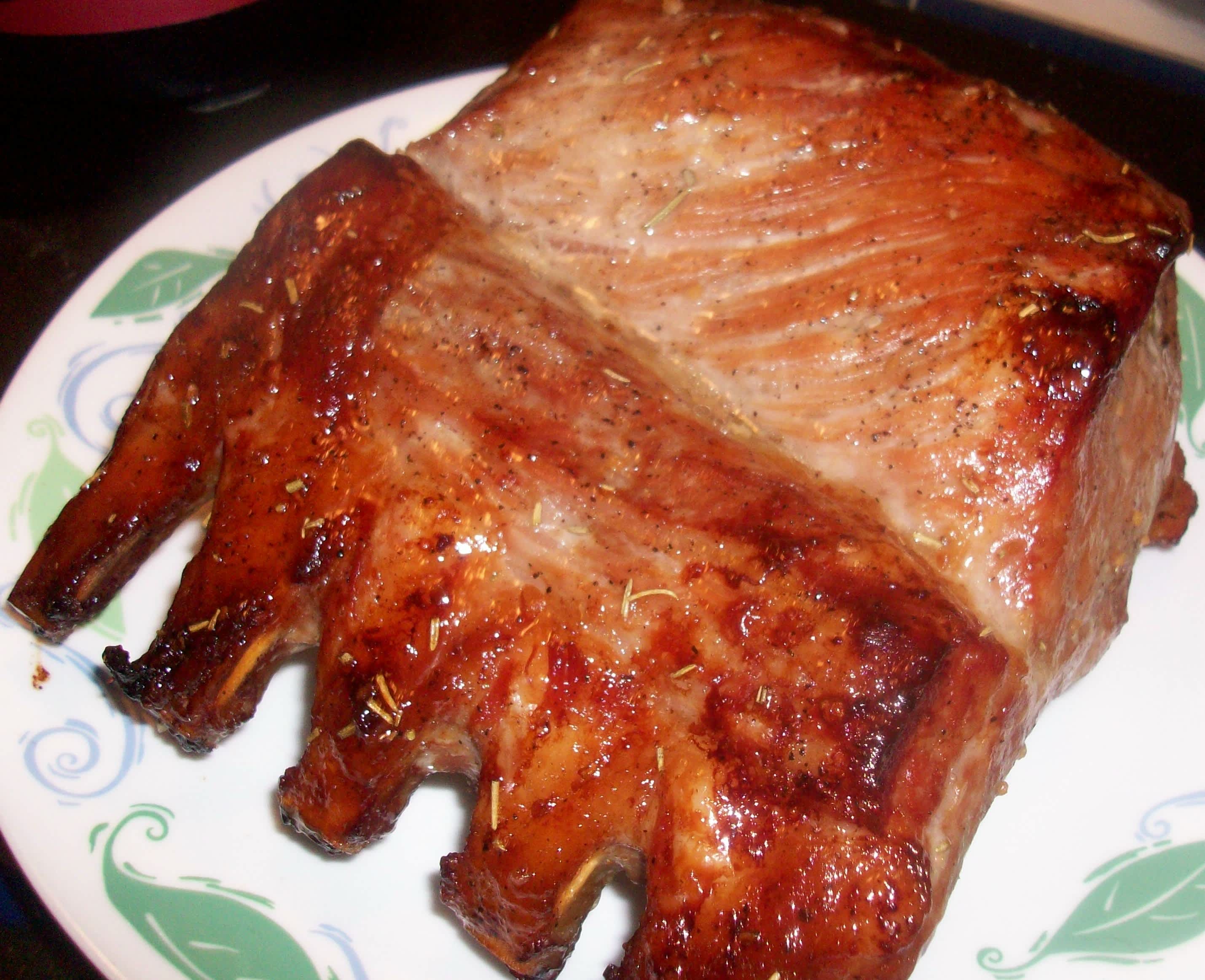 Maple Roasted Rack of Pork Recipe - Food.com