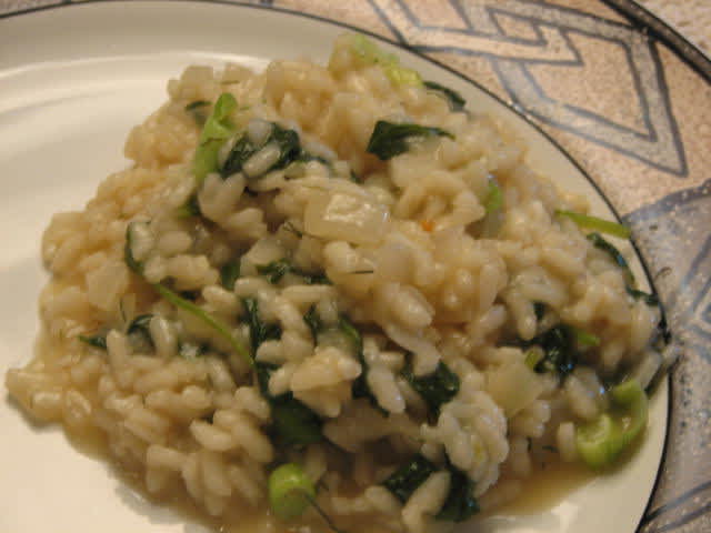 Spanakorizo (A Greek Spinach Risotto) Recipe - Food.com