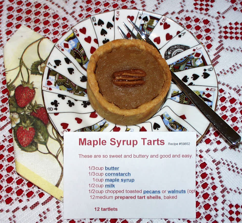 Maple Syrup Tarts Recipe - Baking.Food.com