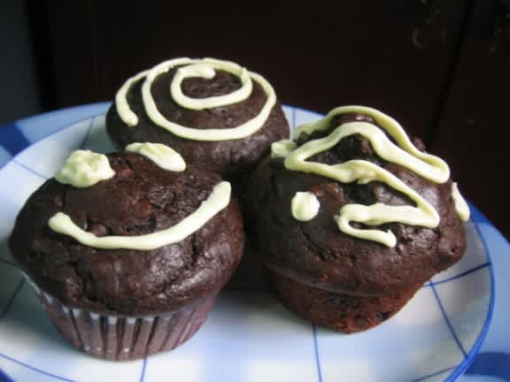 Devil's Food Chocolate Chip Muffins Recipe - Food.com