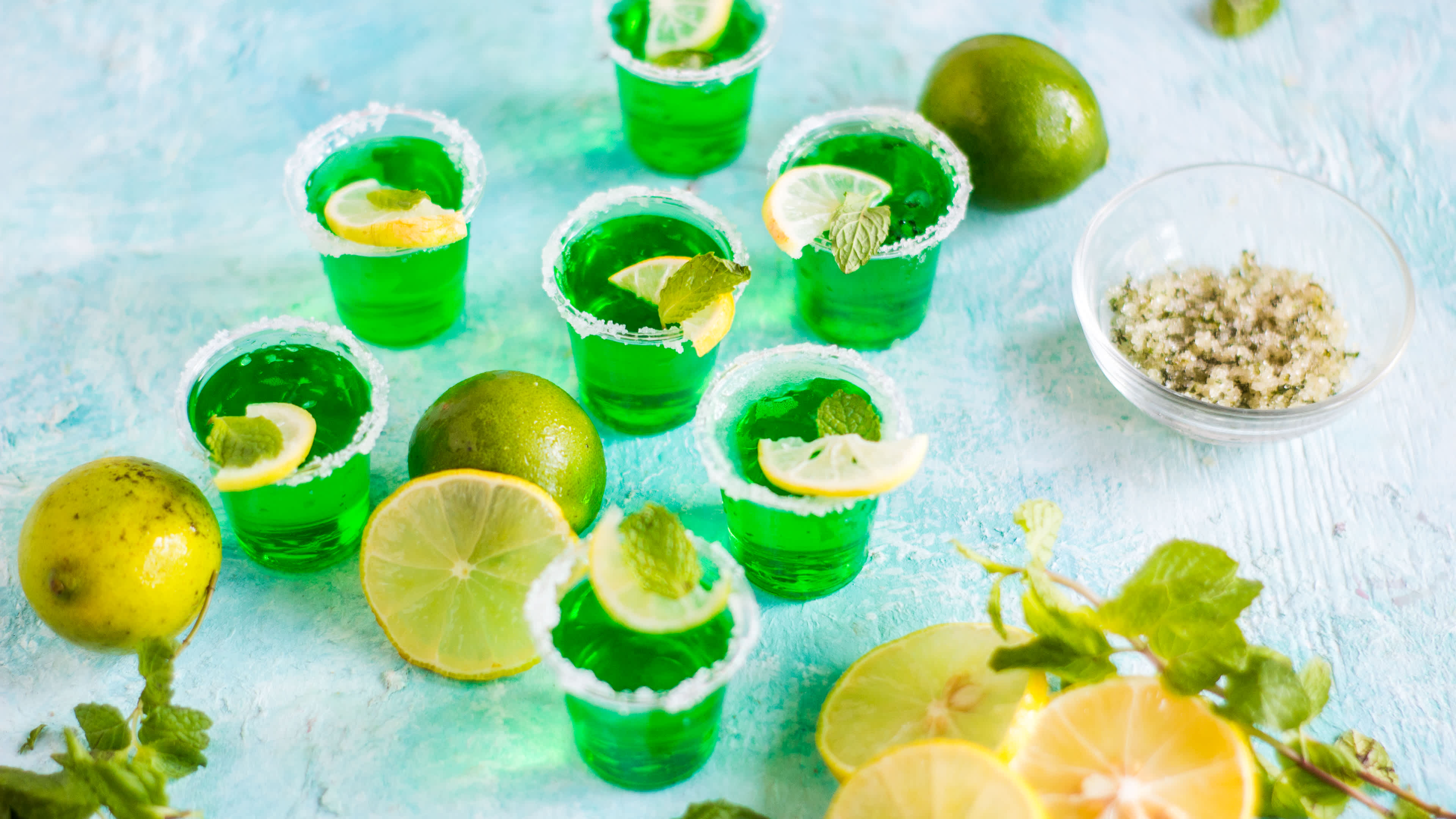 lime jello drink