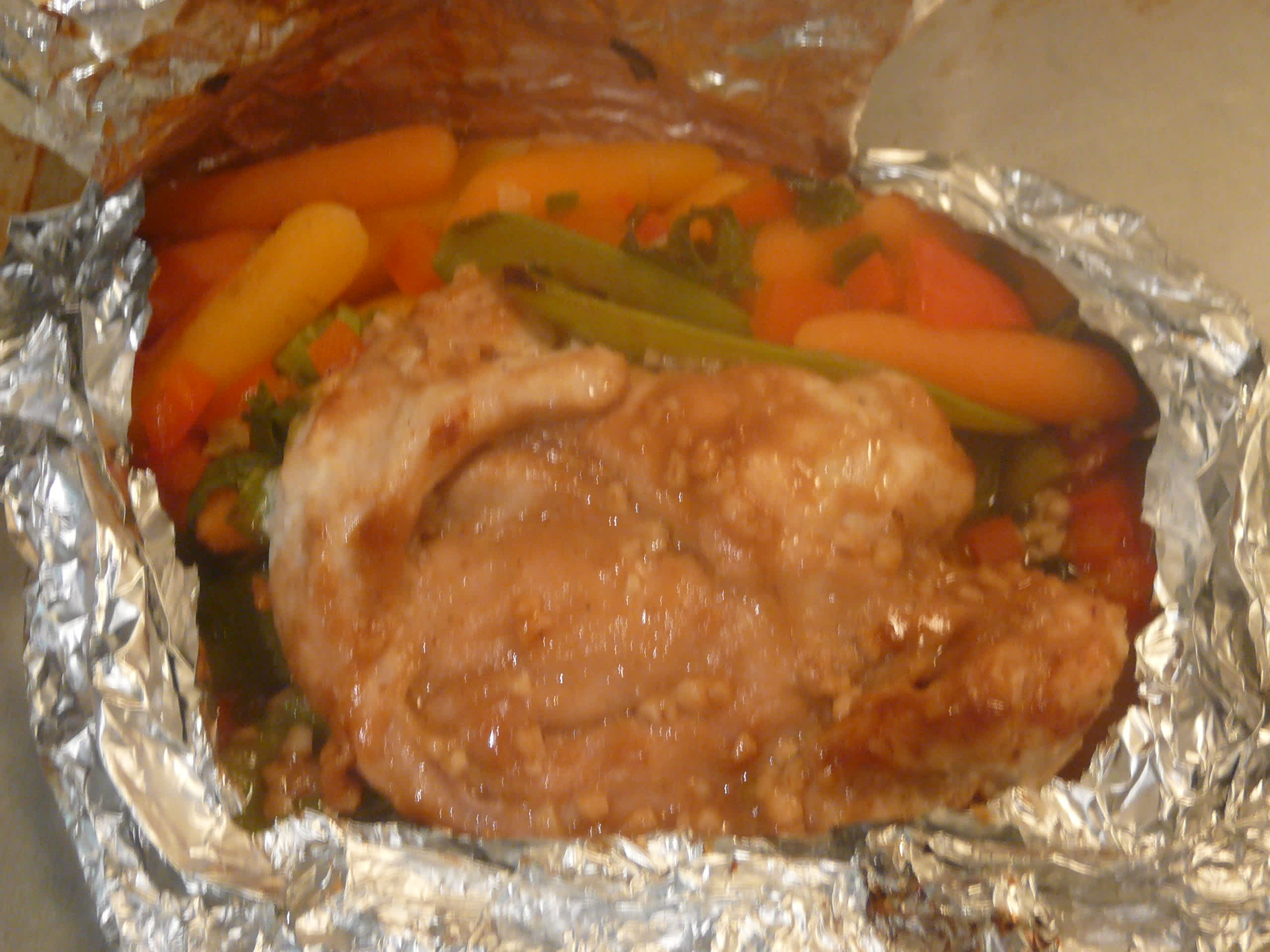 Foil Wrapped Oriental Chicken Recipe - Food.com