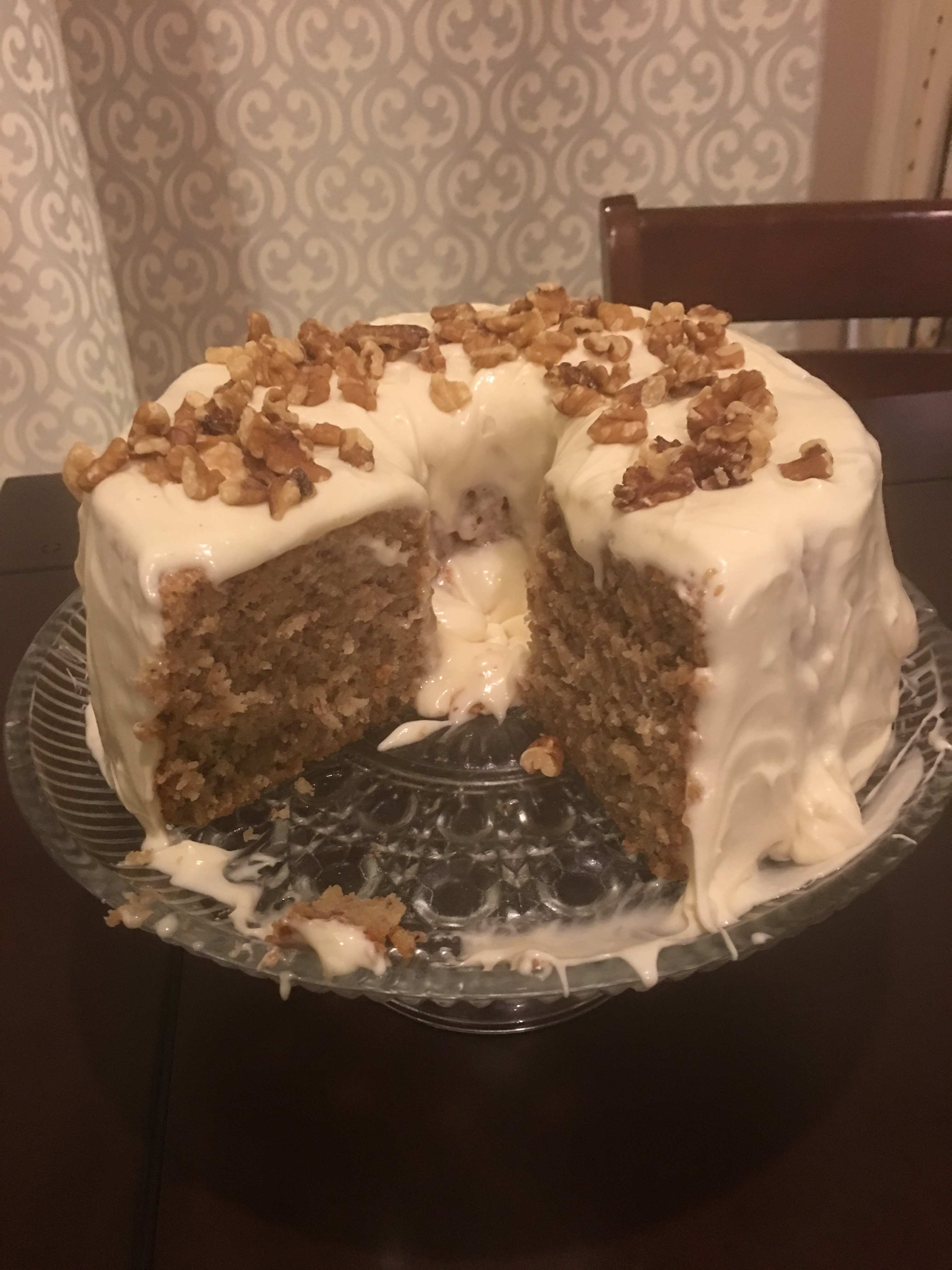 Best Ever Banana Cake With Cream Cheese Frosting Recipe - Food.com