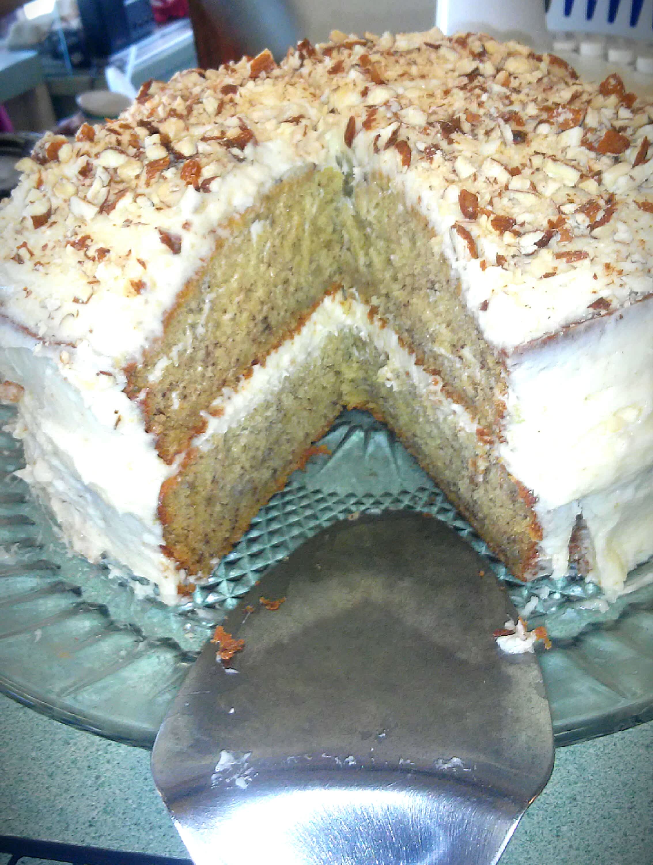 Best Ever Banana Cake With Cream Cheese Frosting Recipe - Food.com