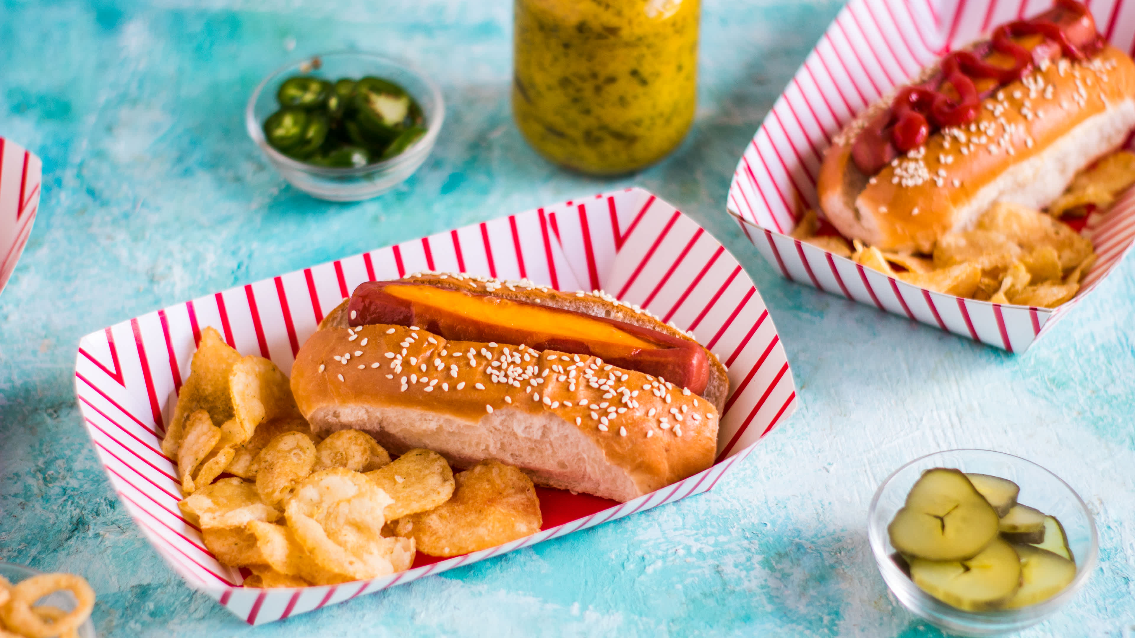 Easy Cheesy Hot Dogs Recipe - Food.com