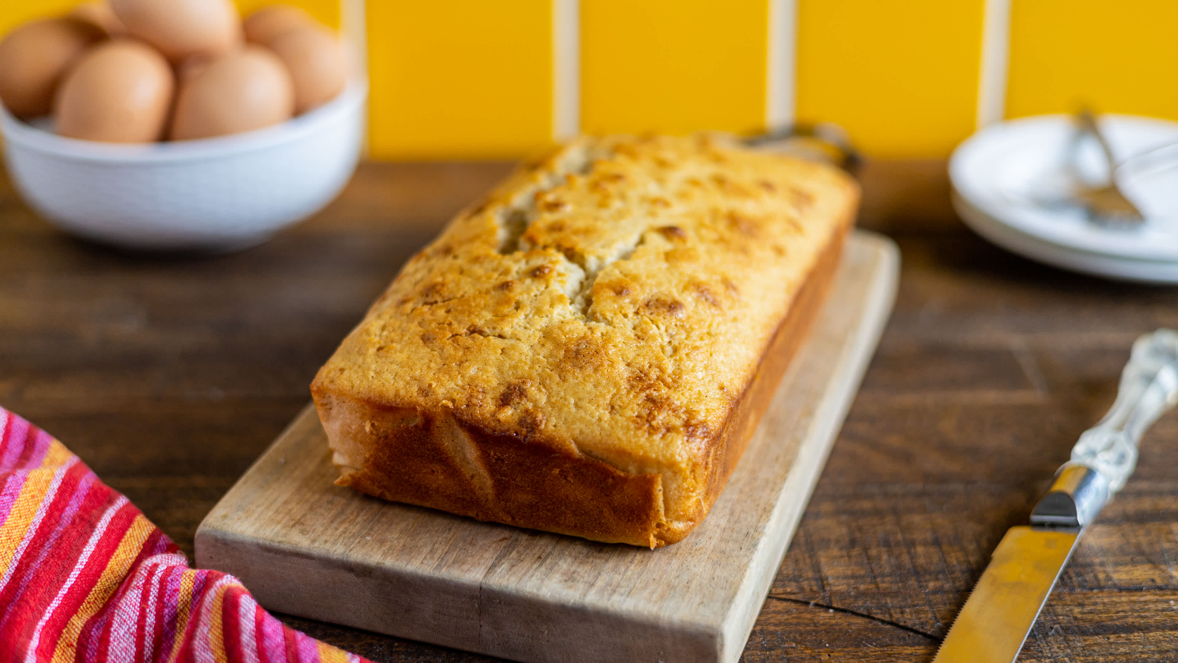 quick eggnog bread