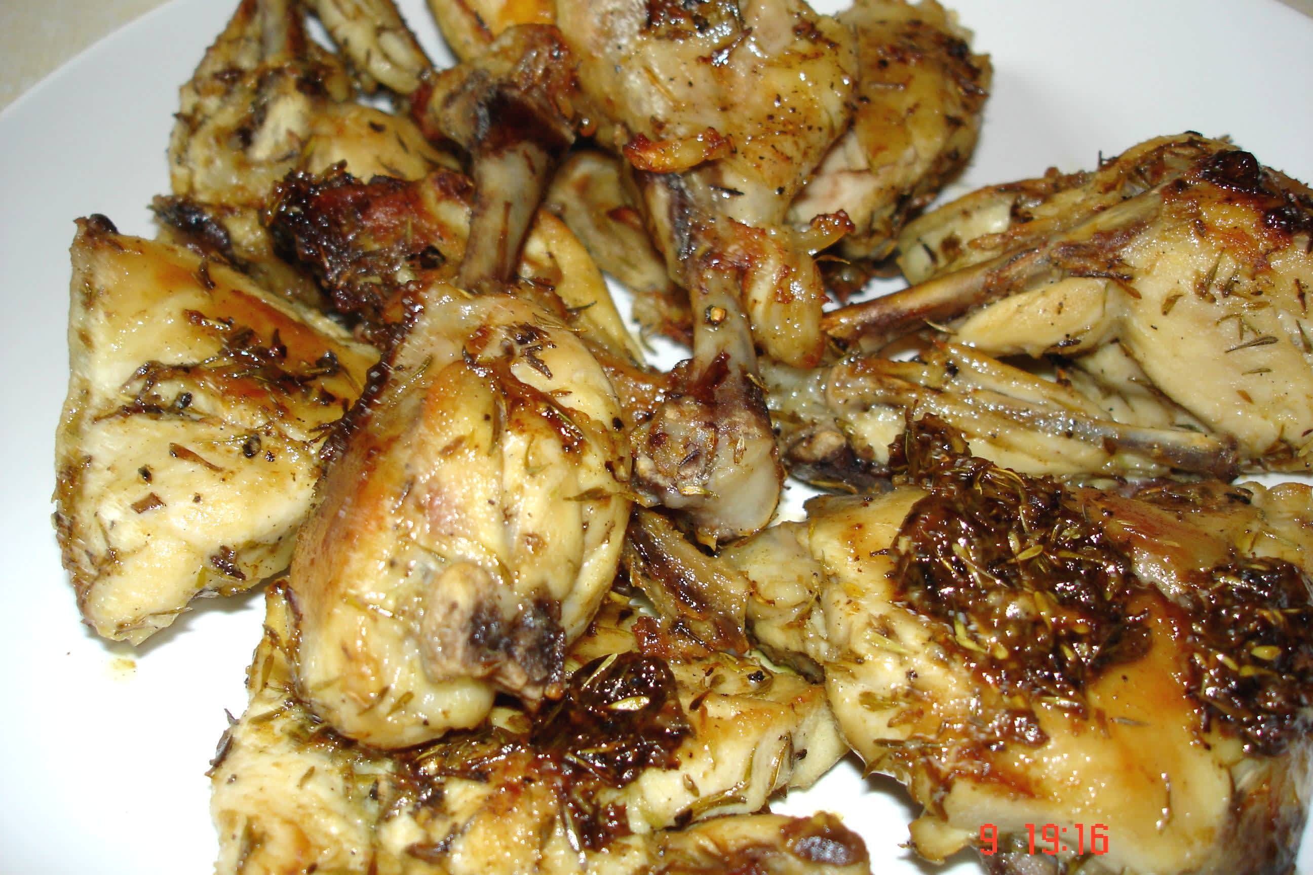 Arabic Chicken With Lemon & Thyme Recipe - Food.com