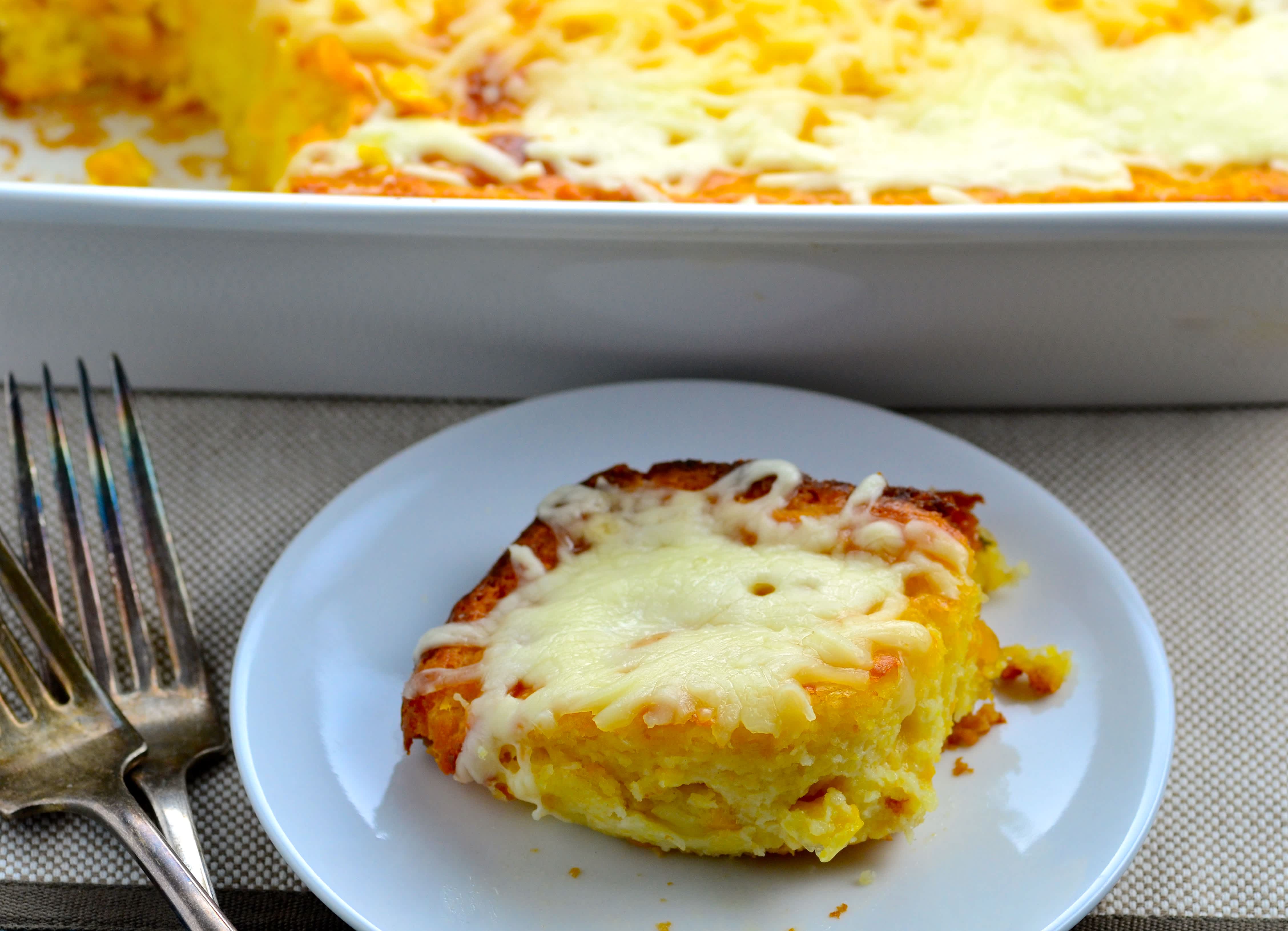 Jiffy Scalloped Corn Casserole Recipe Food