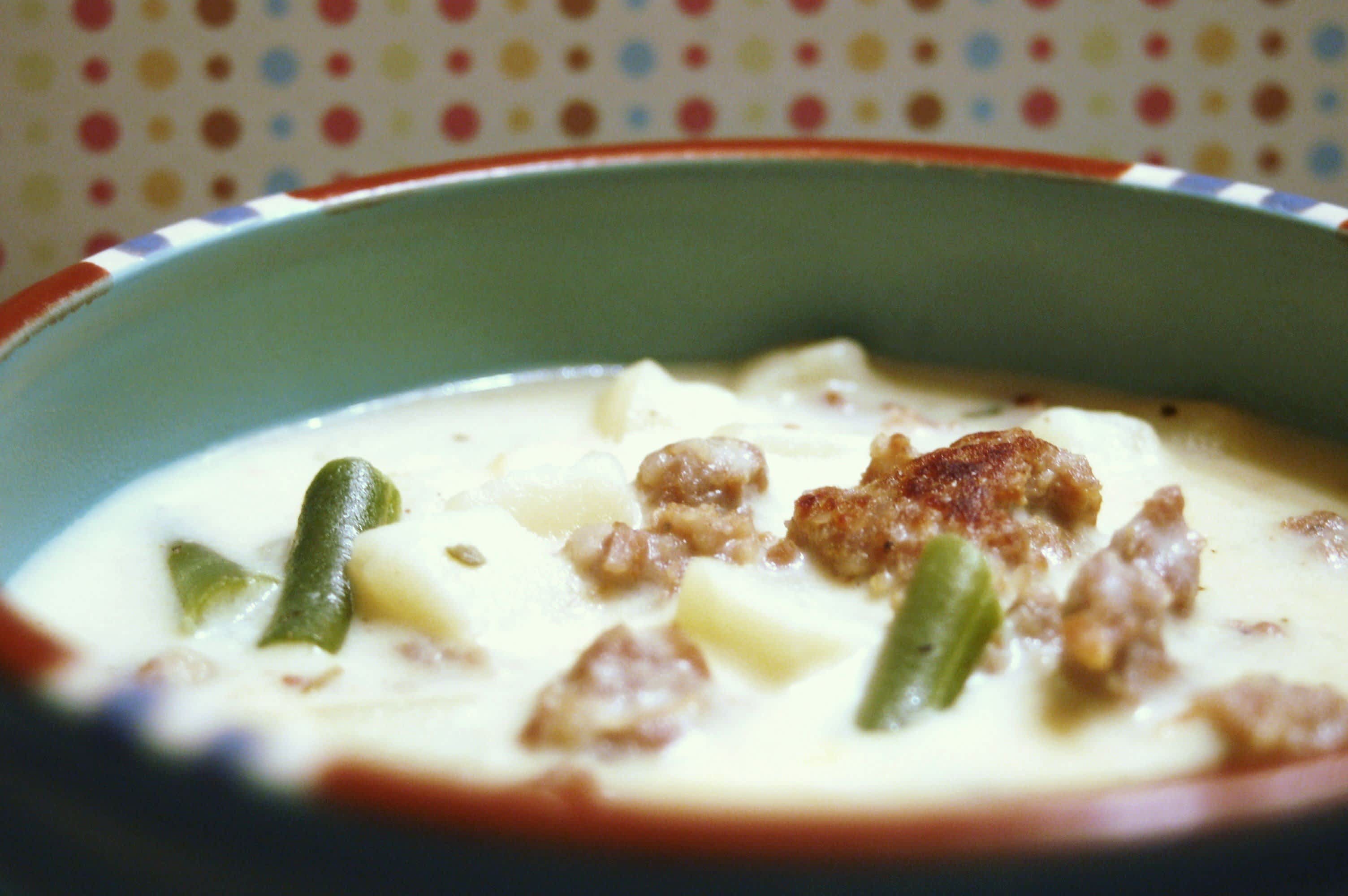 Potato, Green Bean and Bacon Chowder Recipe - Food.com