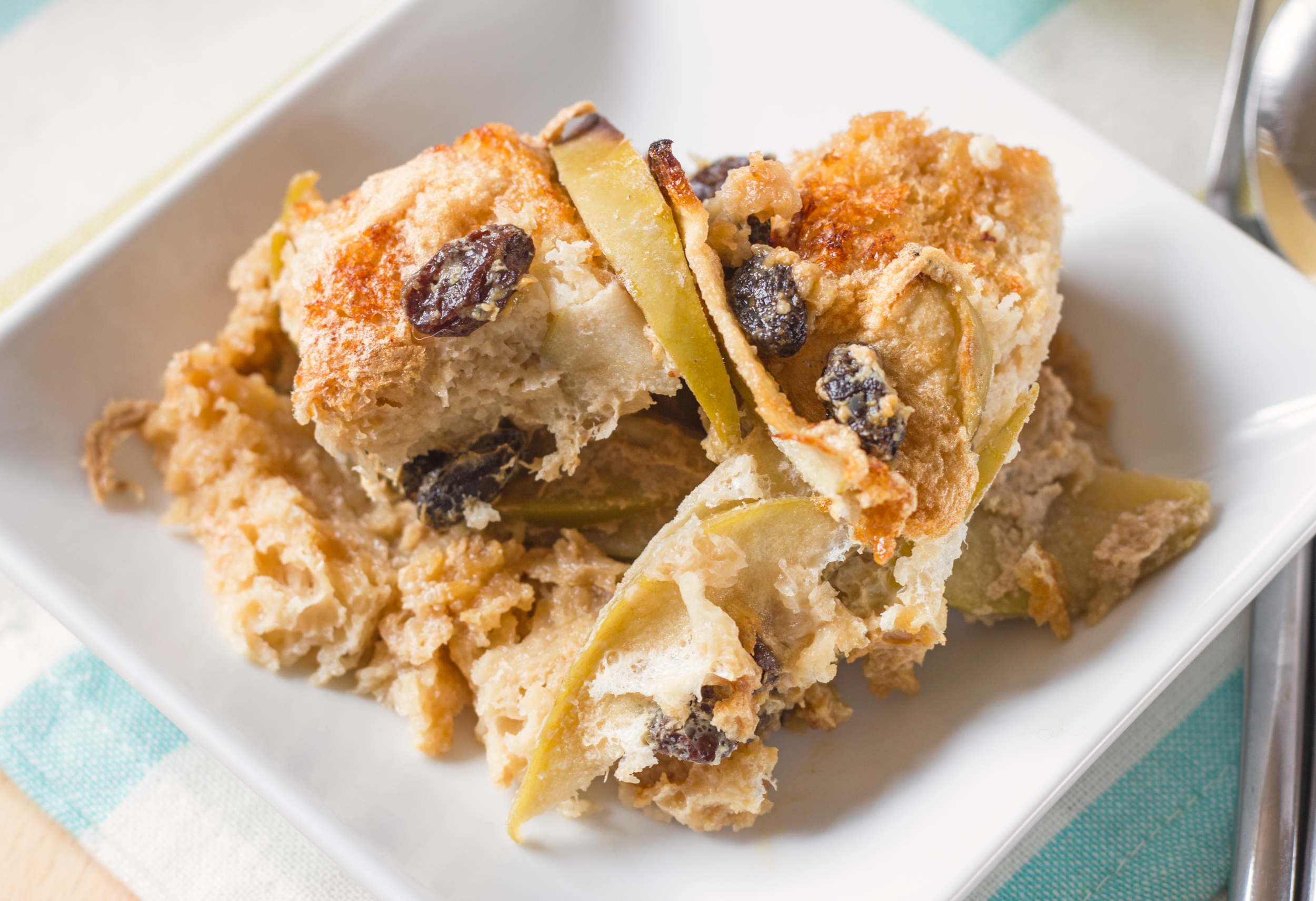 skinny bread pudding